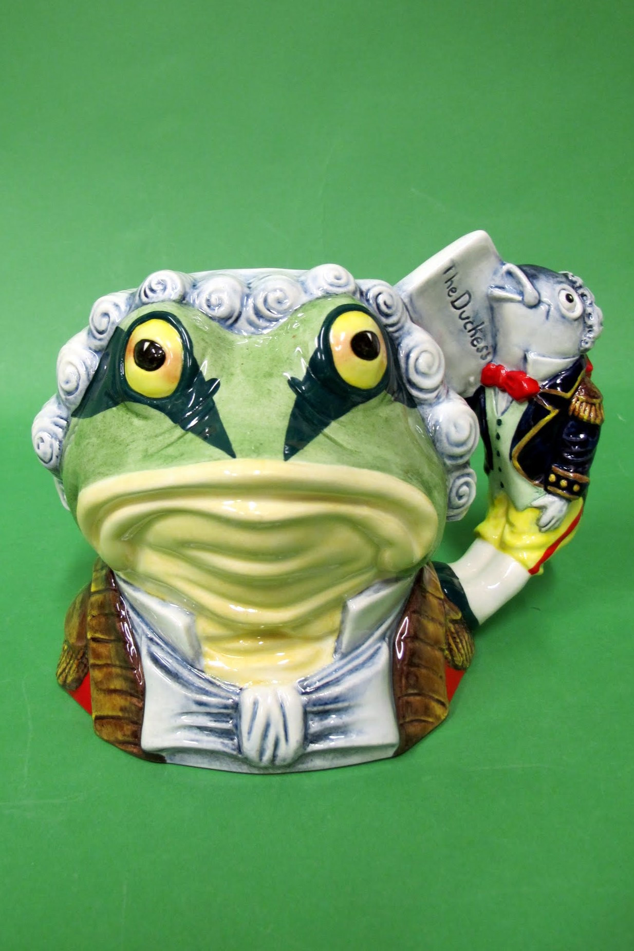 Frog Footman character jug prototype - Royal Doulton 2000