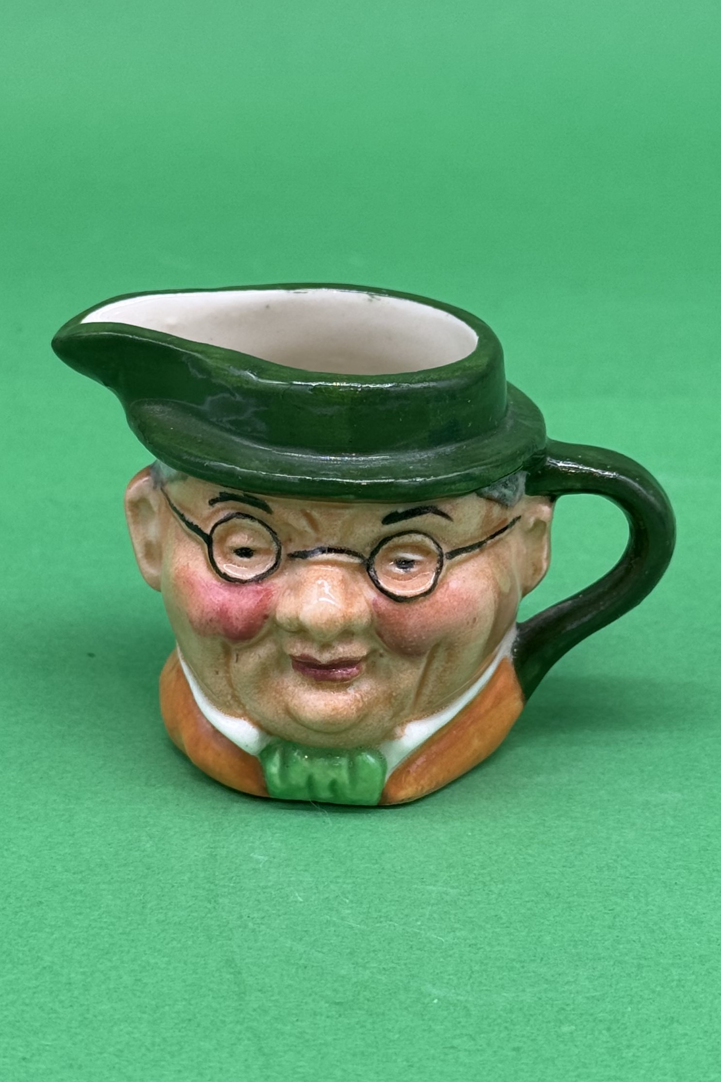 Mr. Pickwick character jug small - Artone Pottery circa 1960