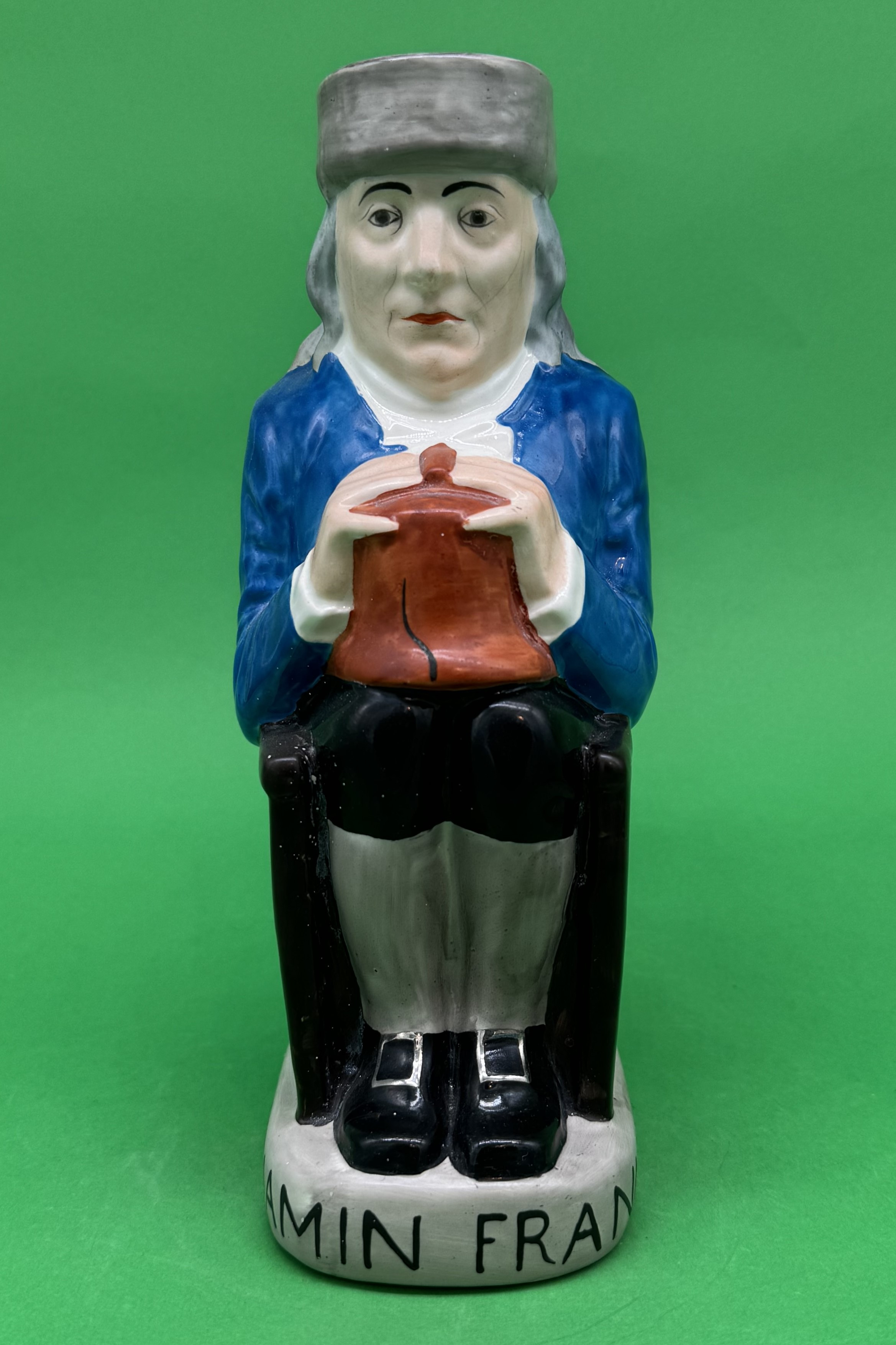 Benjamin Franklin toby jug - Ashtead circa 1930