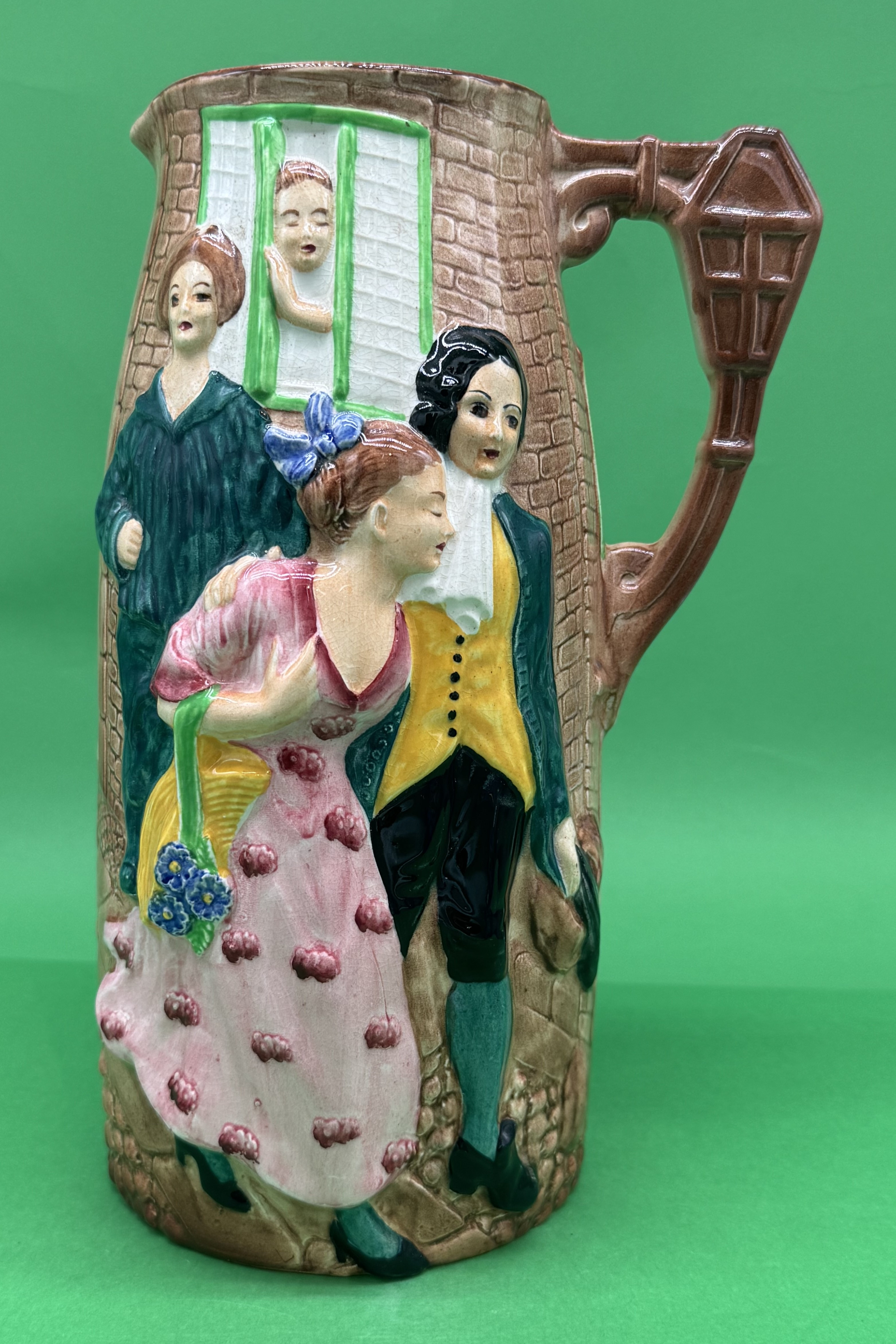 Sally in Our Alley figural pitcher - Burgess & Leigh circa 1955