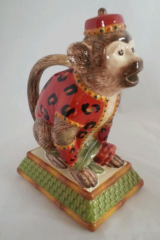 Monkey toby jug version 2 - Certified International circa 2000