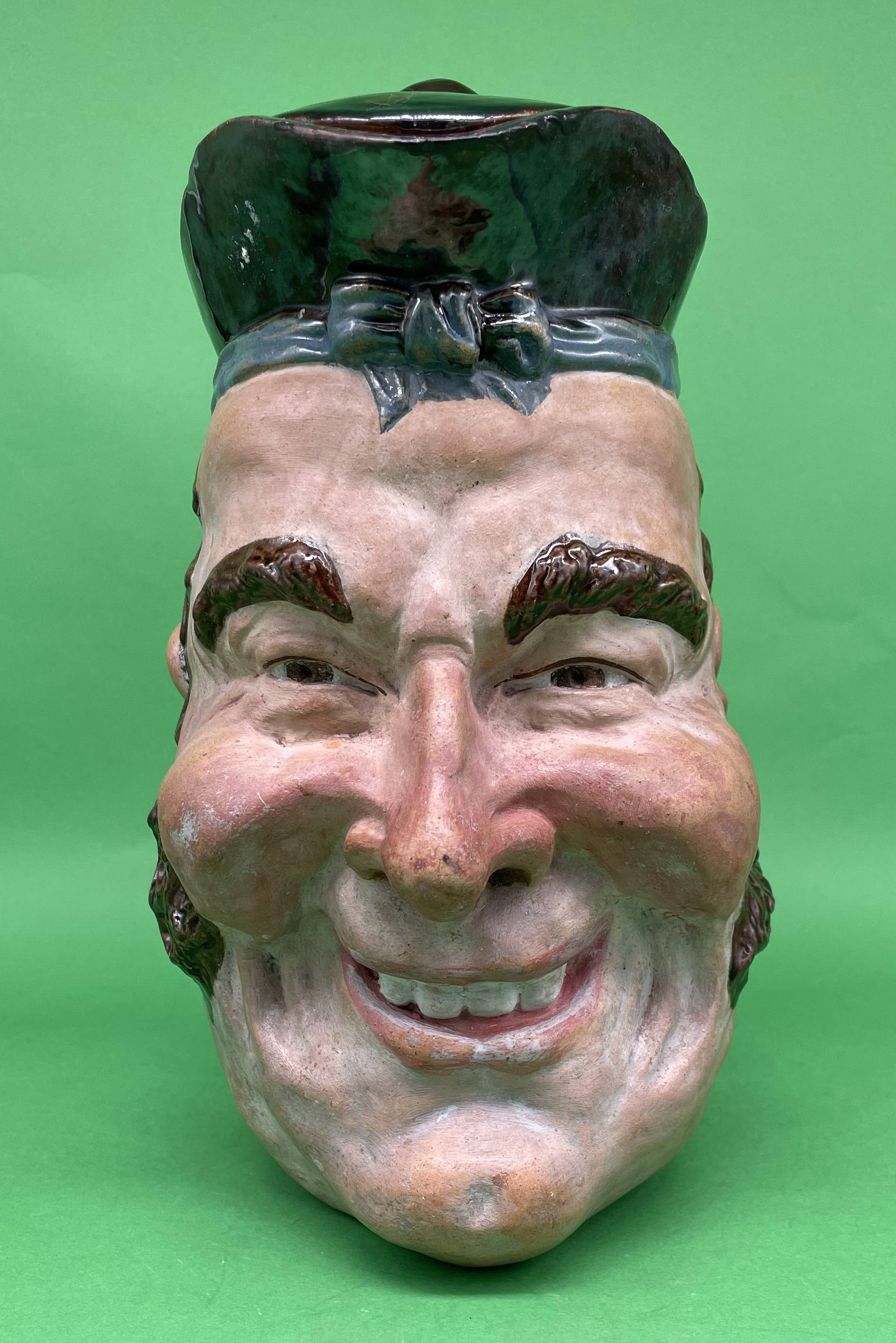 Jolly Fellow character jug large - Staffordshire circa 1910