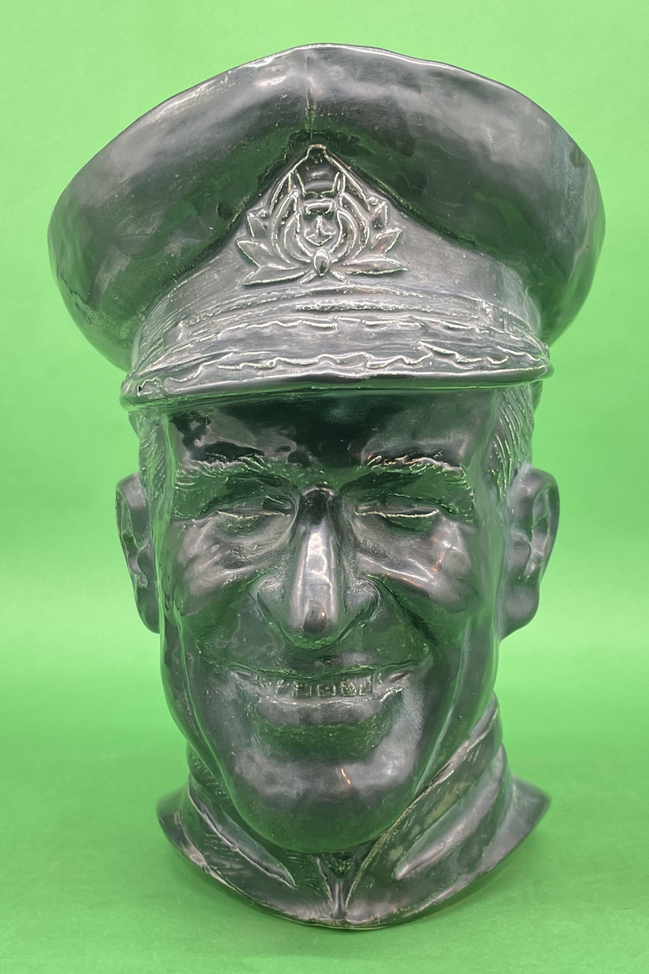 Prince Philip character jug pewter - Truscott Potteries circa 1975