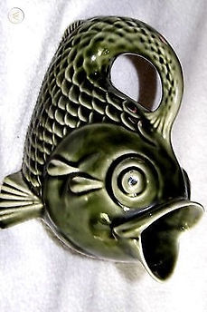 Fish toby jug - Devonway Pottery circa 1970