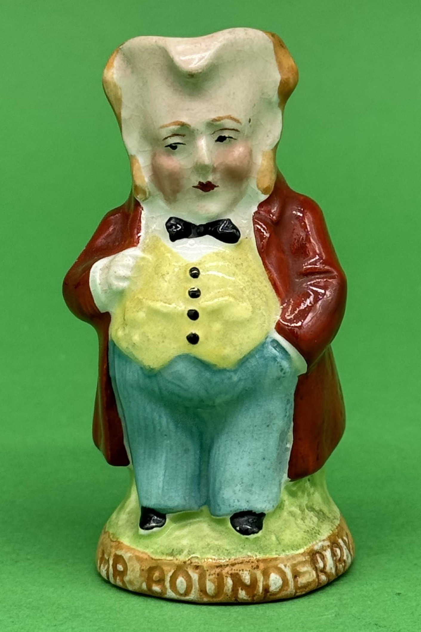 Mr. Bounderby toby jug - Crown Staffordshire circa 1930