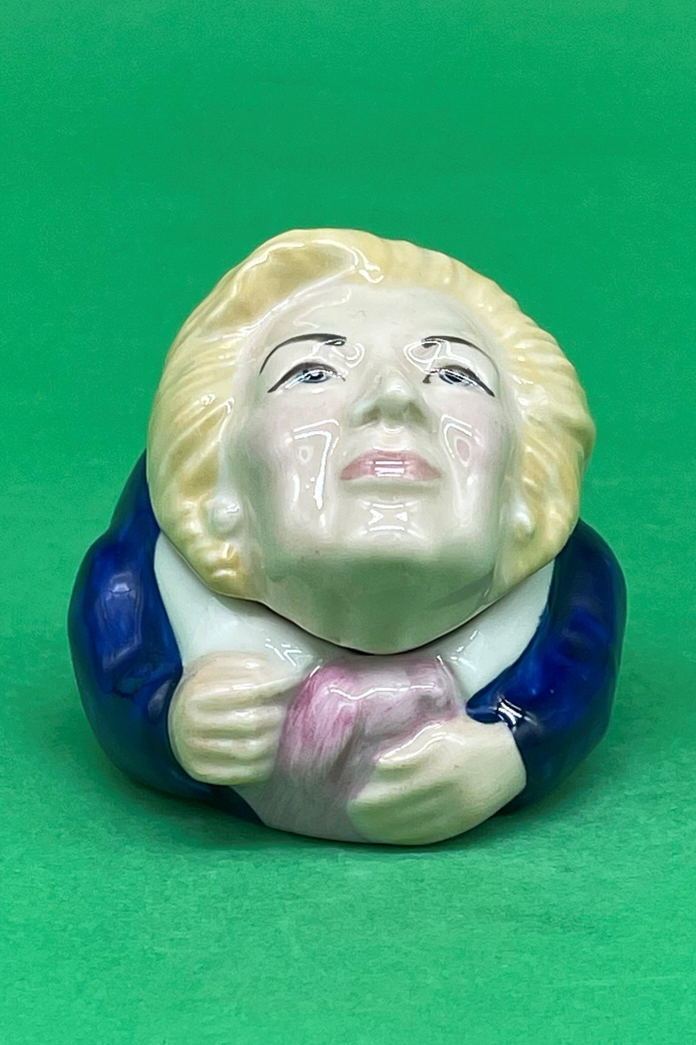 Margaret Thatcher face pot - Kevin Francis circa 2003