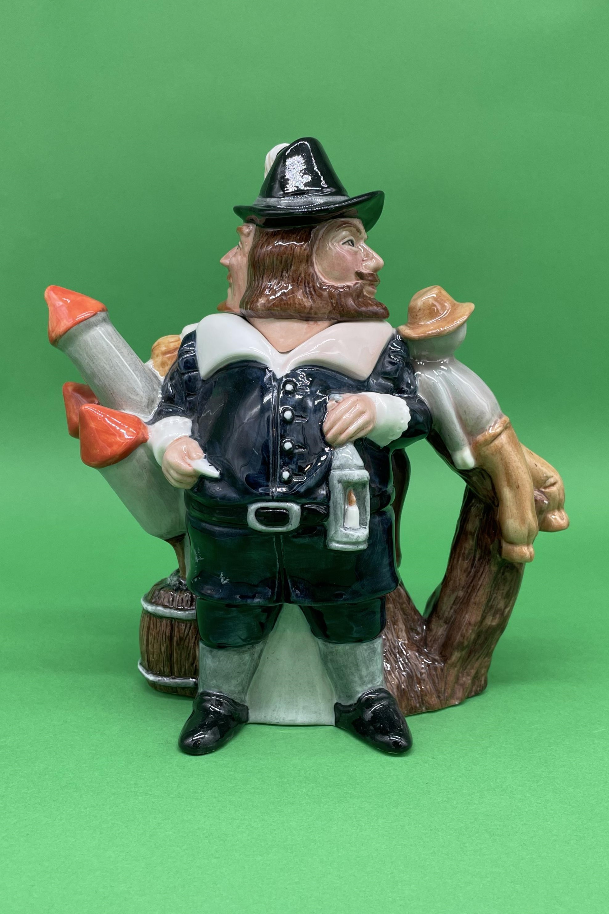 Guy Fawkes and James I teapot - Royal Doulton 2003