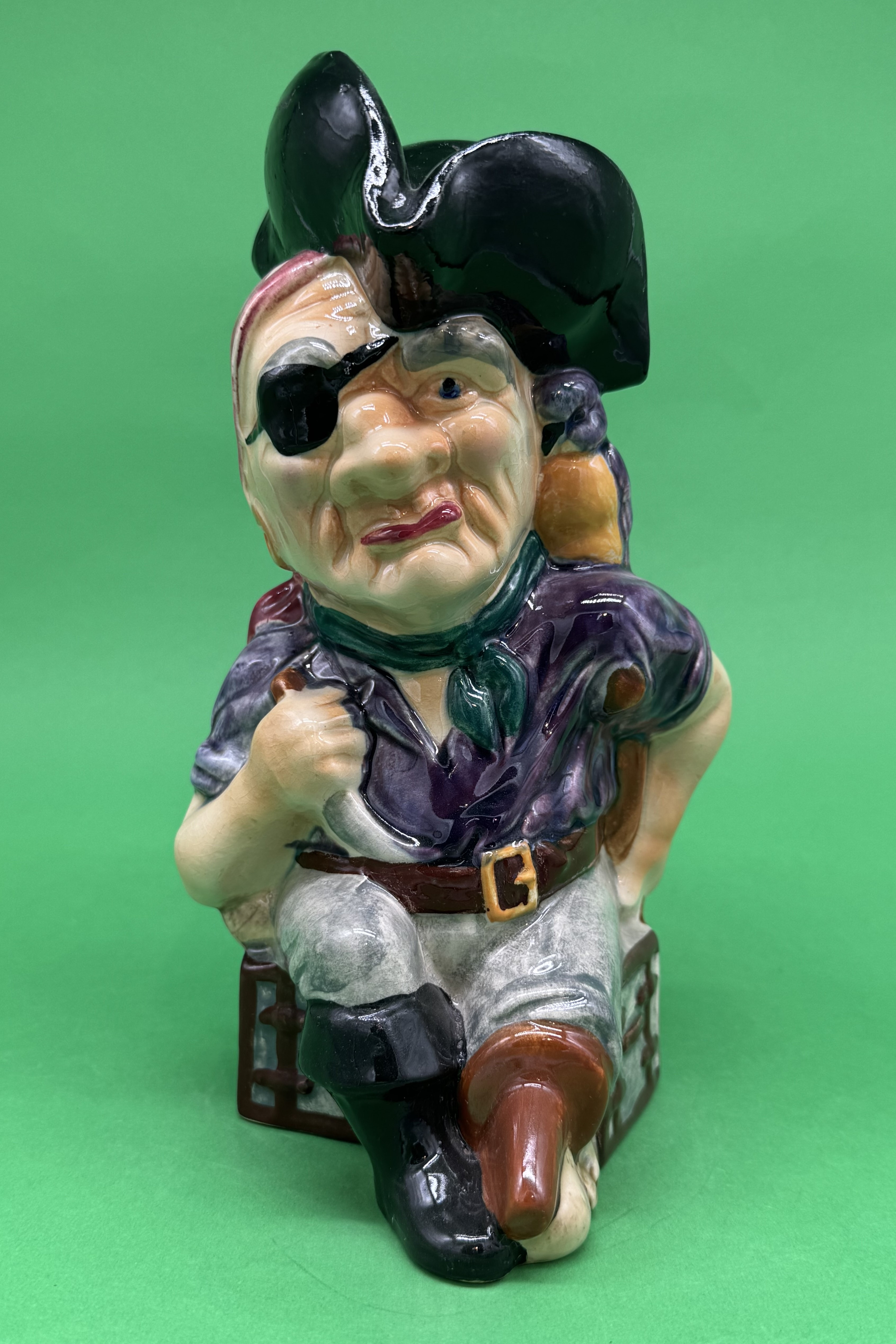 Long John Silver lamp base - Shorter & Son circa 1950