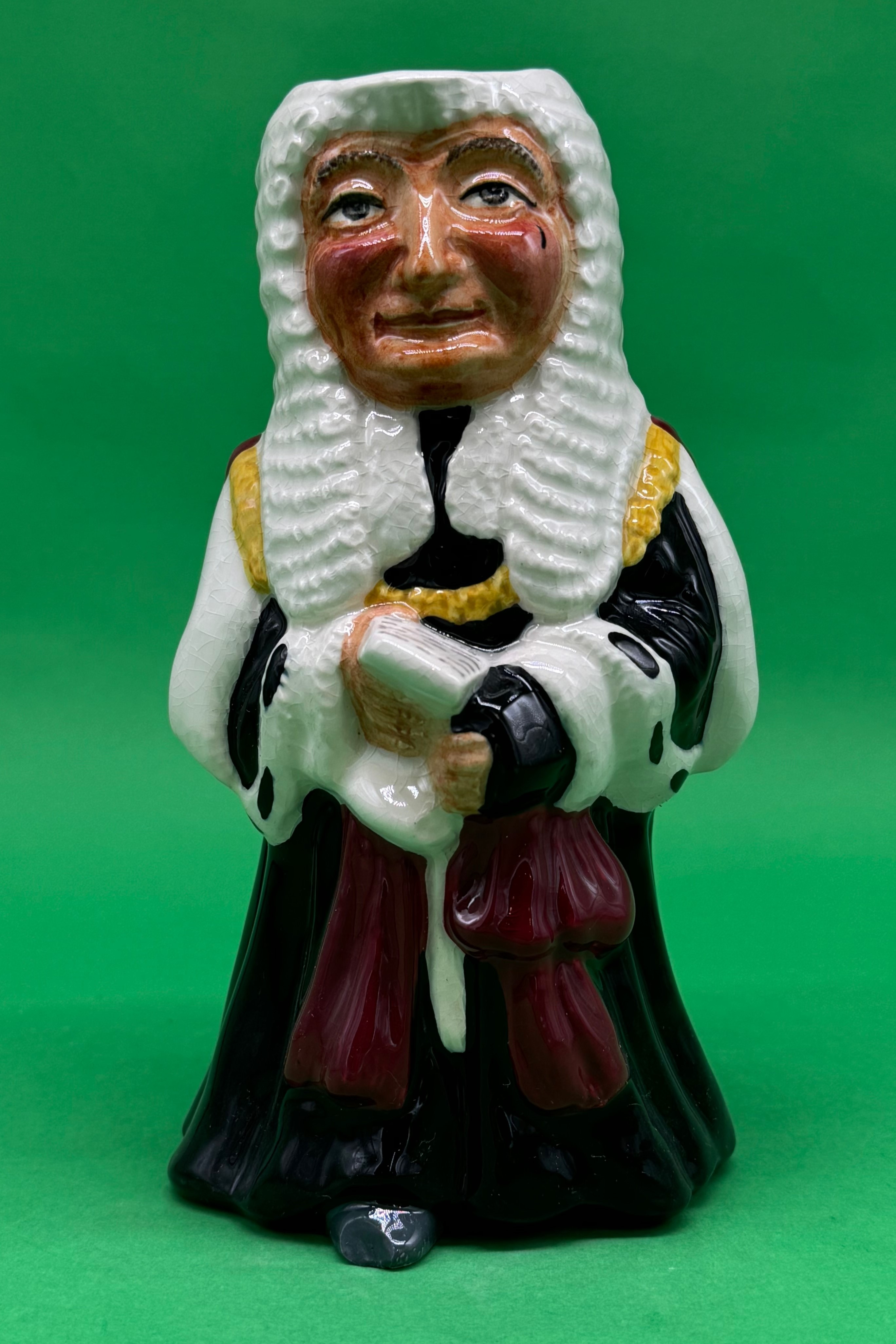 Lord Chief Justice toby jug - Roy Kirkham circa 1982