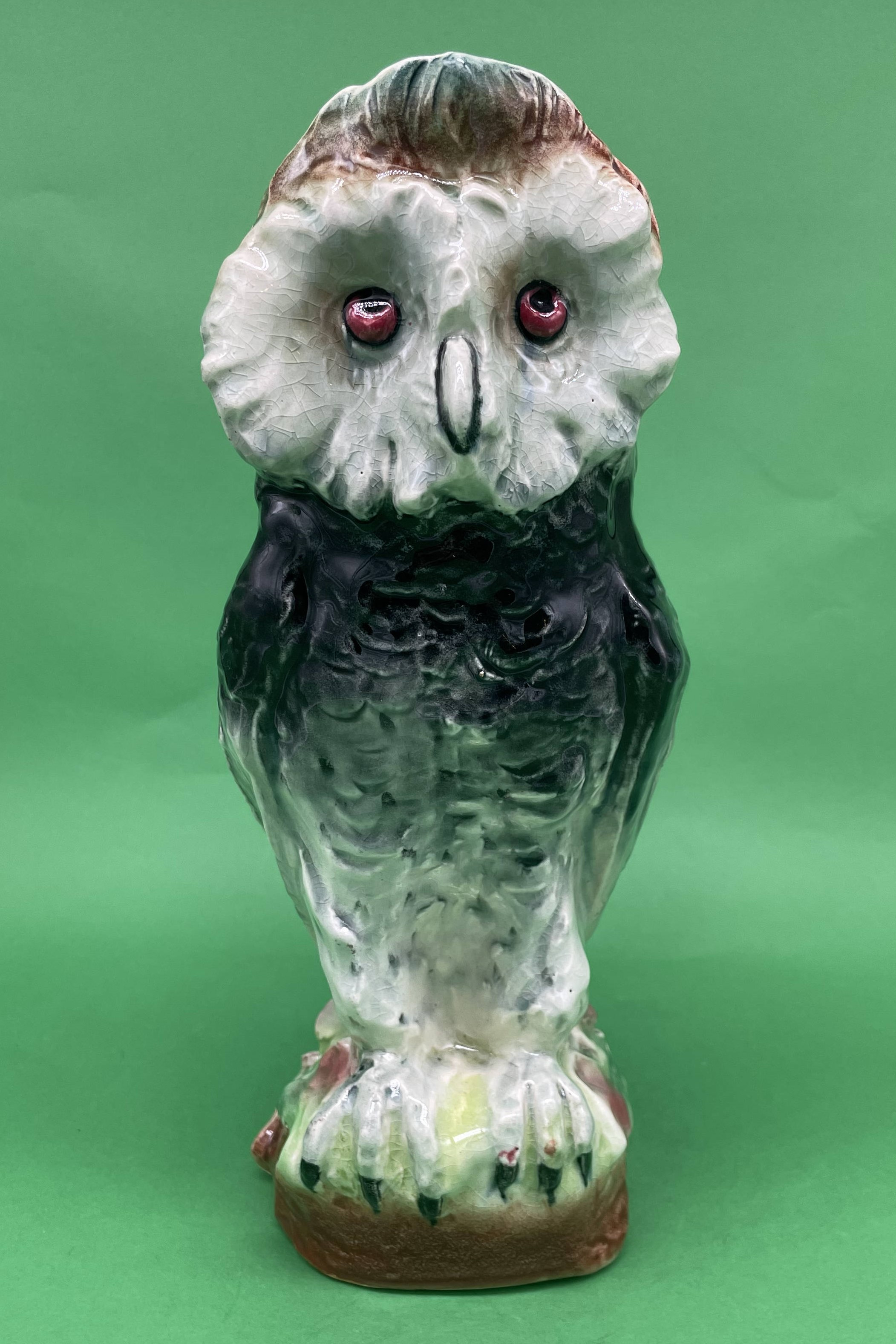 Owl toby jug - Thulin circa 1900