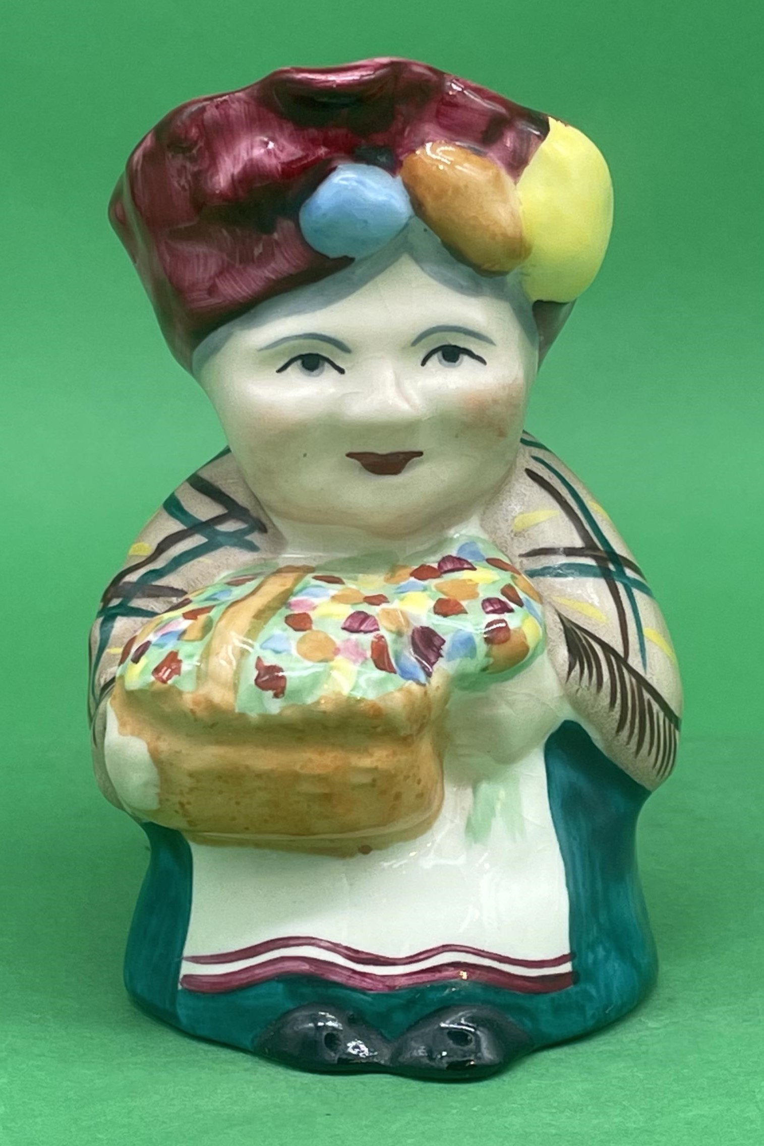 Flower Seller toby jug - Grindley Artware circa 1945
