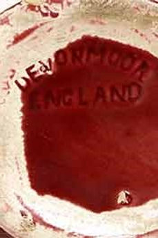 Old Mother Hubbard character jug red - Devonmoor circa 1930