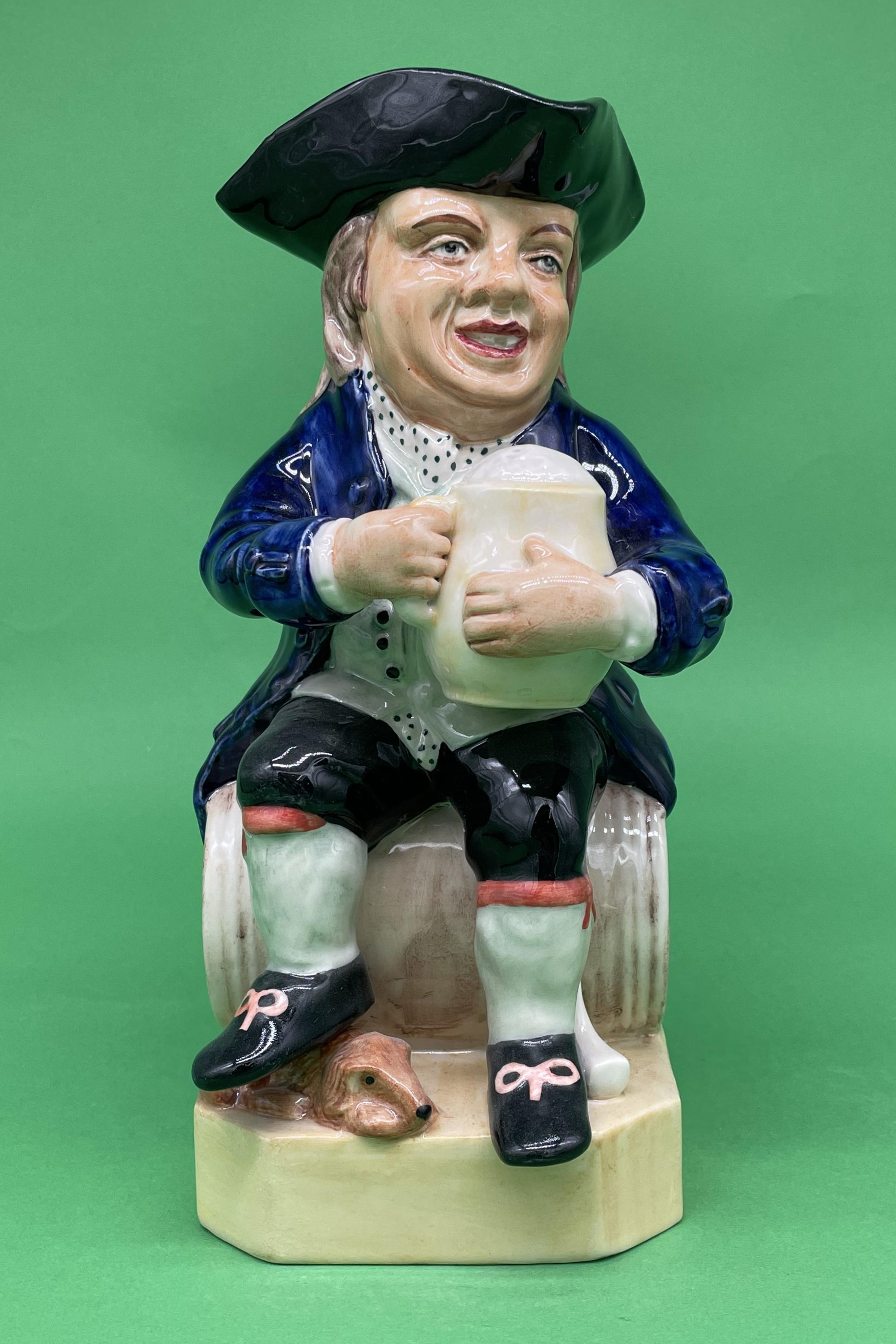 Man on a Barrel toby jug - Kevin Francis 1993