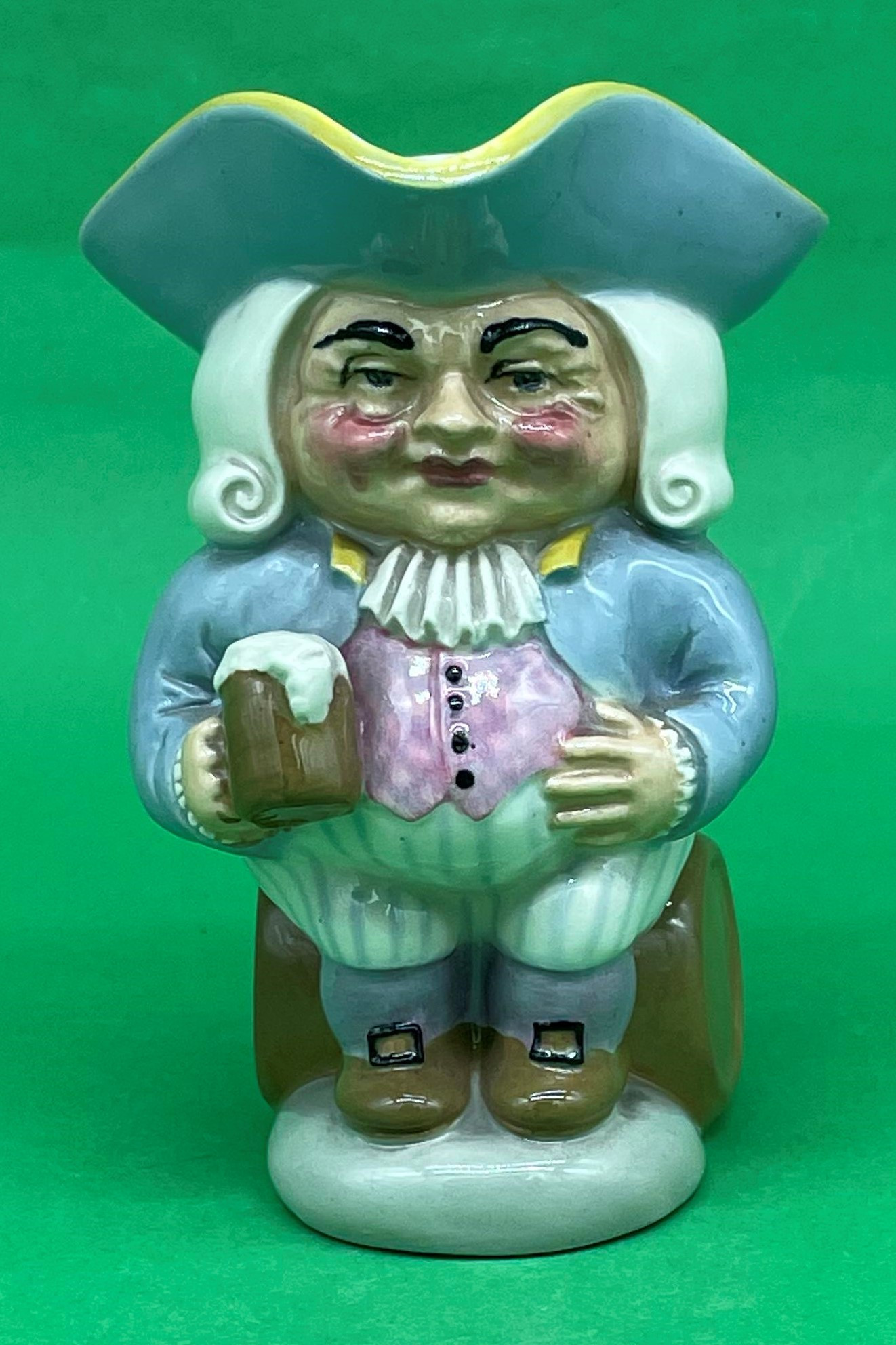 Toby on Barrel toby jug blue jacket - Sylfan Davies circa 1970