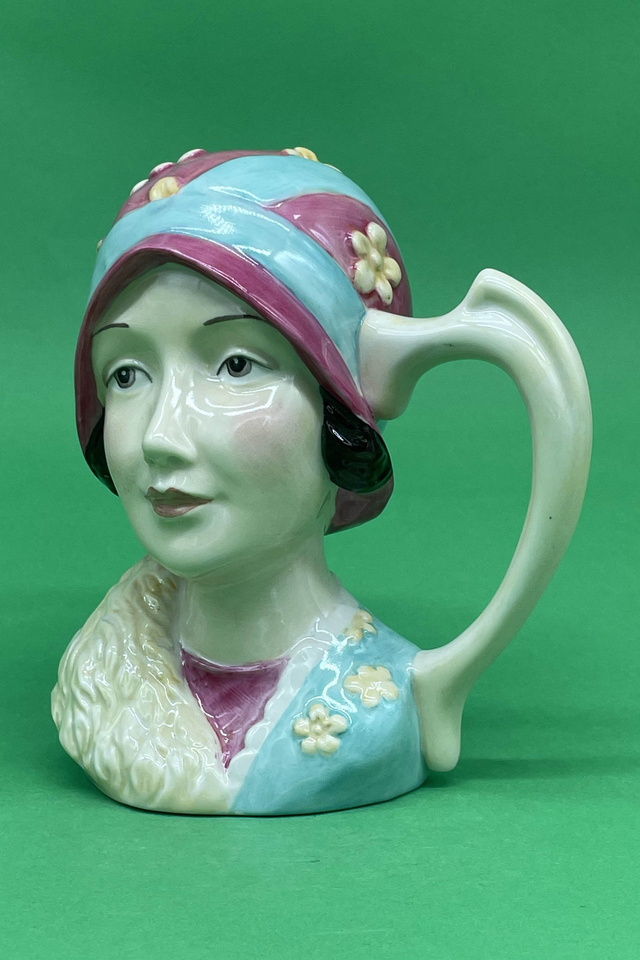 Charlotte Rhead character jug - Kevin Francis Ceramics 1994