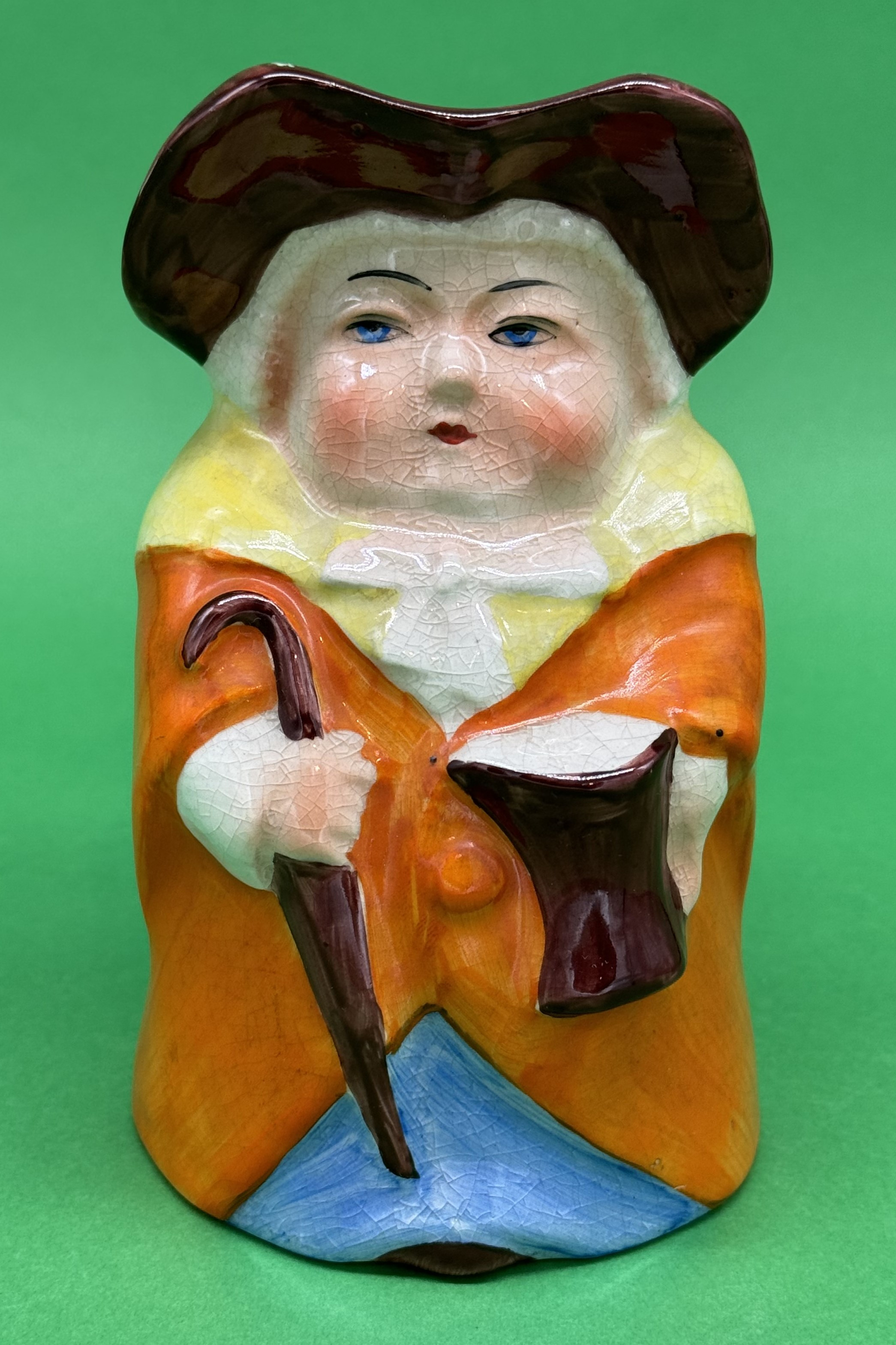 Standing Lady toby jug large - Peasant Village circa 1965