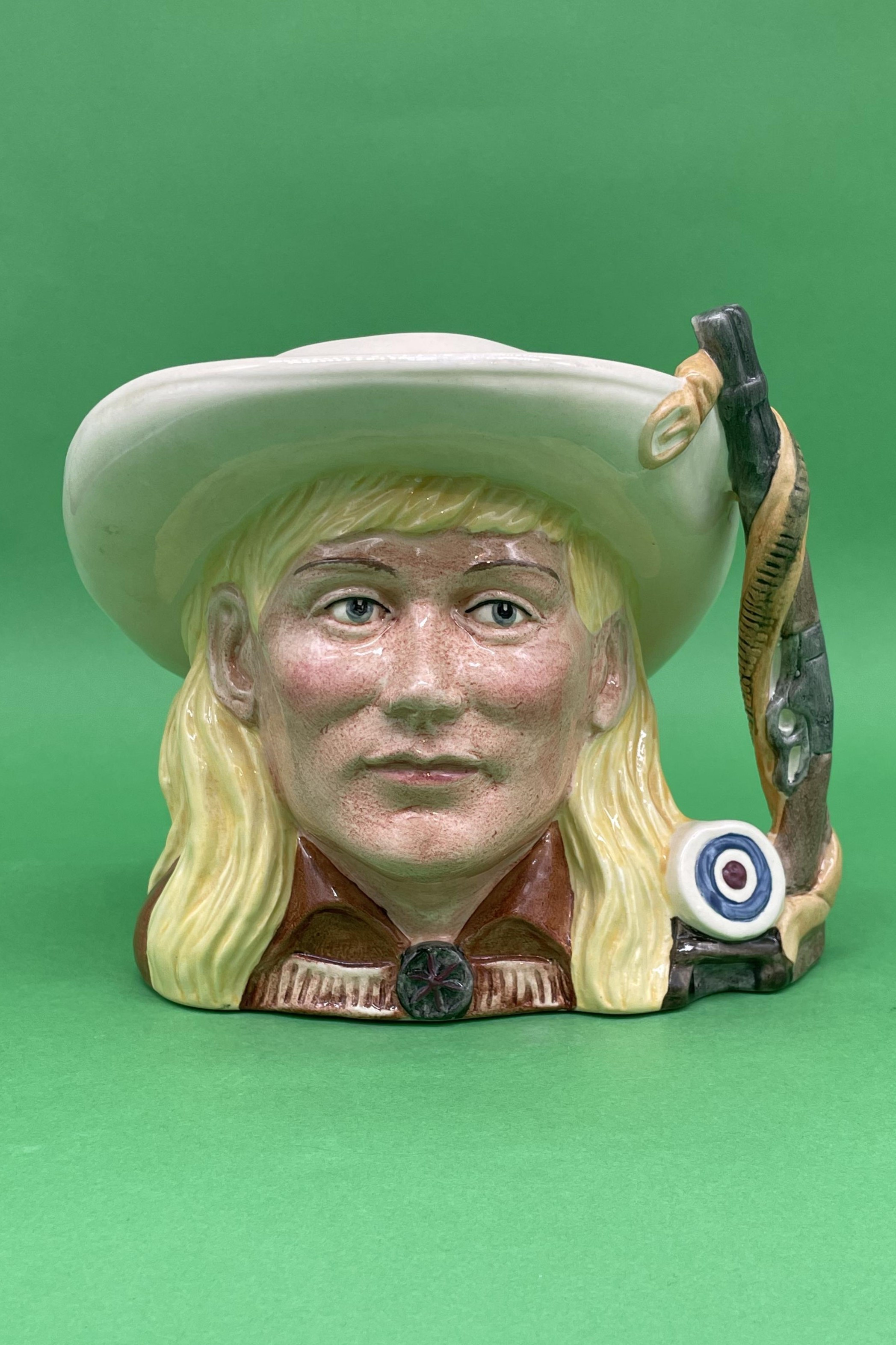 Annie Oakley character jug - Royal Doulton 1985-1989