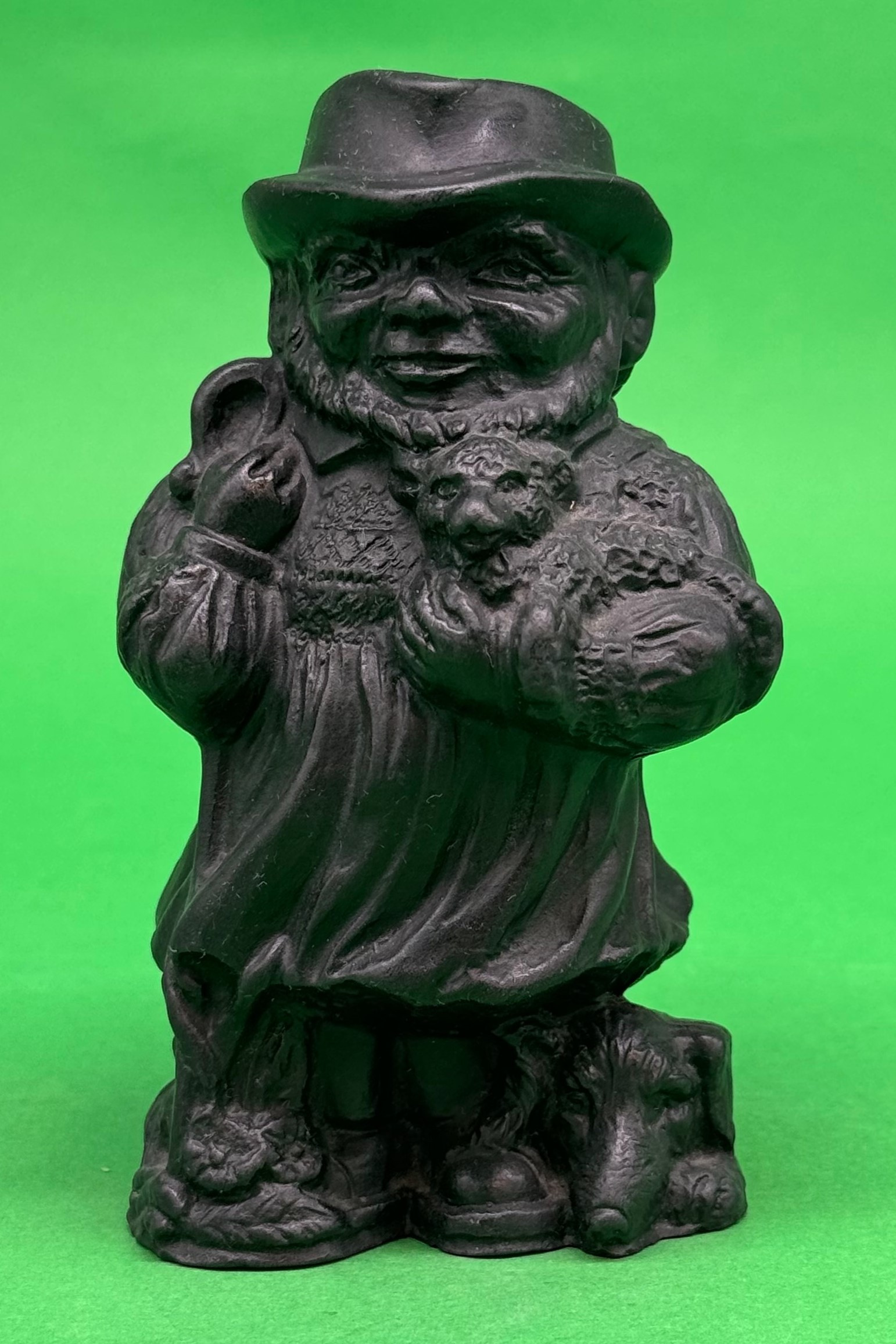 Shepherd toby jug basalt - Roy Kirkham circa 1975