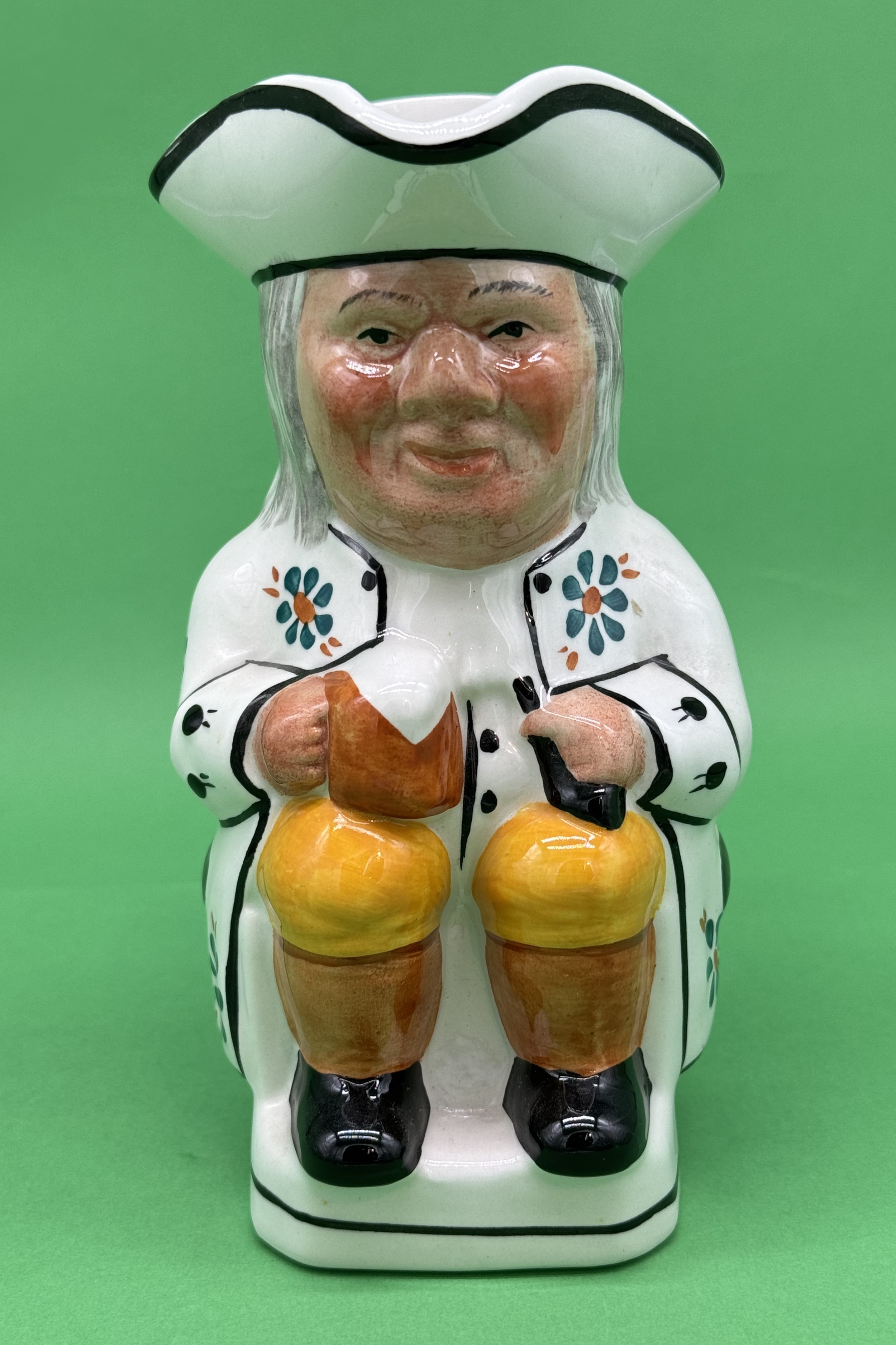 Toby Philpot toby jug large white - Tony Wood Studio circa 1985