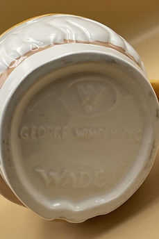 George Wimpey character jug - Wade Ceramics circa 1980