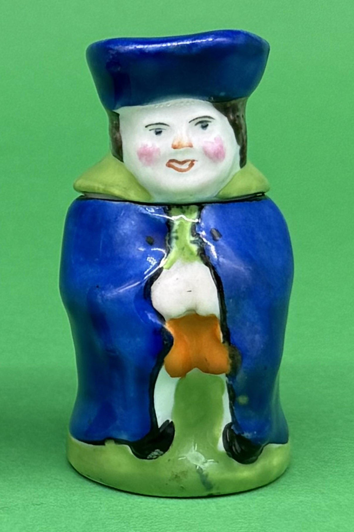 Ordinary Toby mustard pot - Crown Staffordshire circa 1925