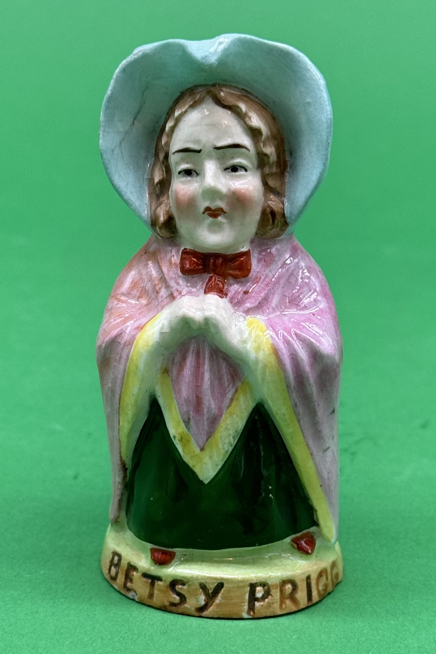 Betsy Prigg toby jug - Sitzendorfer circa 1920