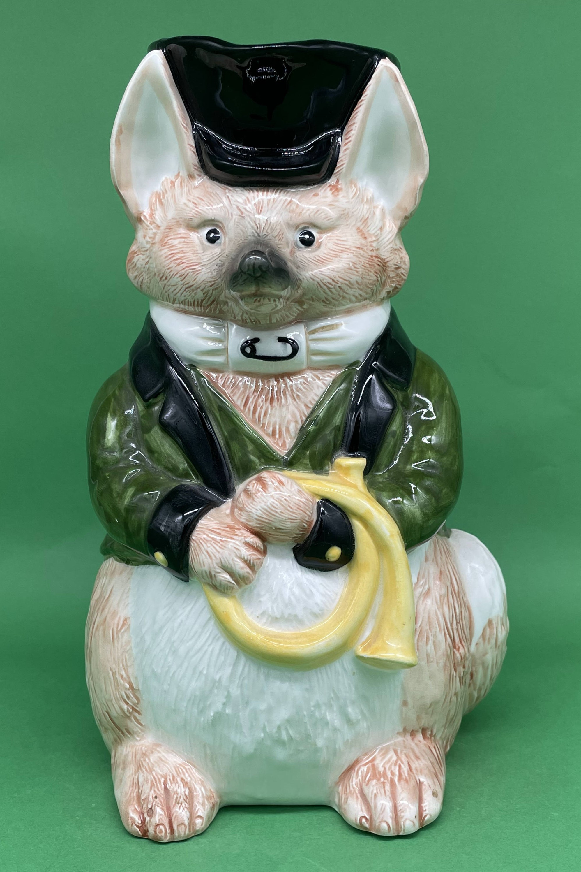 Hunting Fox toby jug - Fitz and Floyd 1986