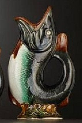 Gurgling Fish toby jug - Thomas Forester circa 1900.
