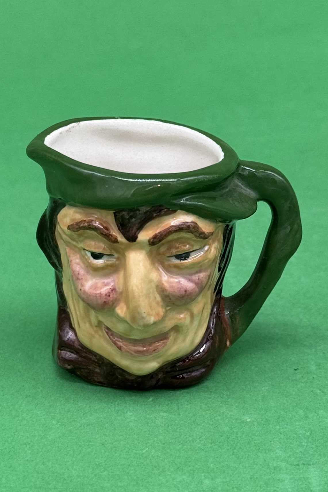 Peter Gurney character jug tiny - Widecombe Pottery circa 2000