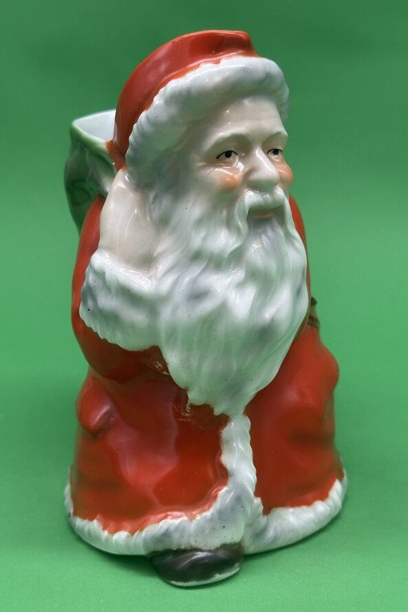 Santa Claus toby jug lemonade red - Royal Bayreuth circa 1920