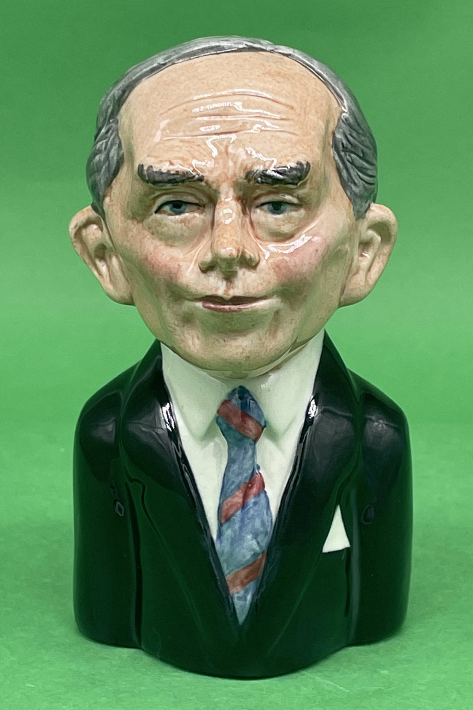 Alec Douglas Home character jug - Bairstow Manor Pottery circa 2020