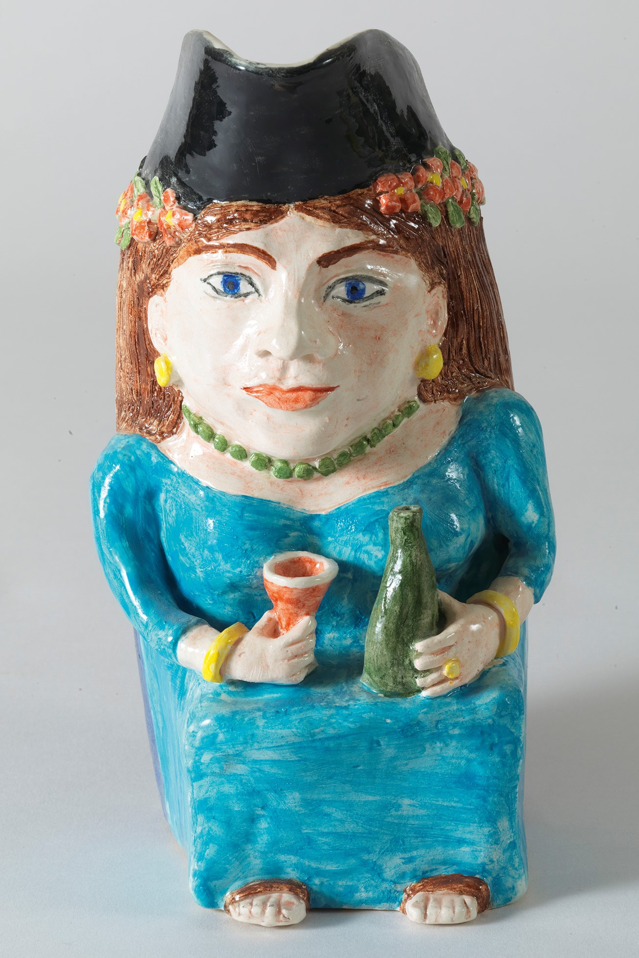 Madeline toby jug - Prue Piper circa 1990