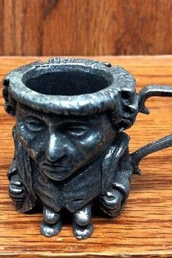 Ordinary Toby jug pewter - Roger Wheeler circa 1997