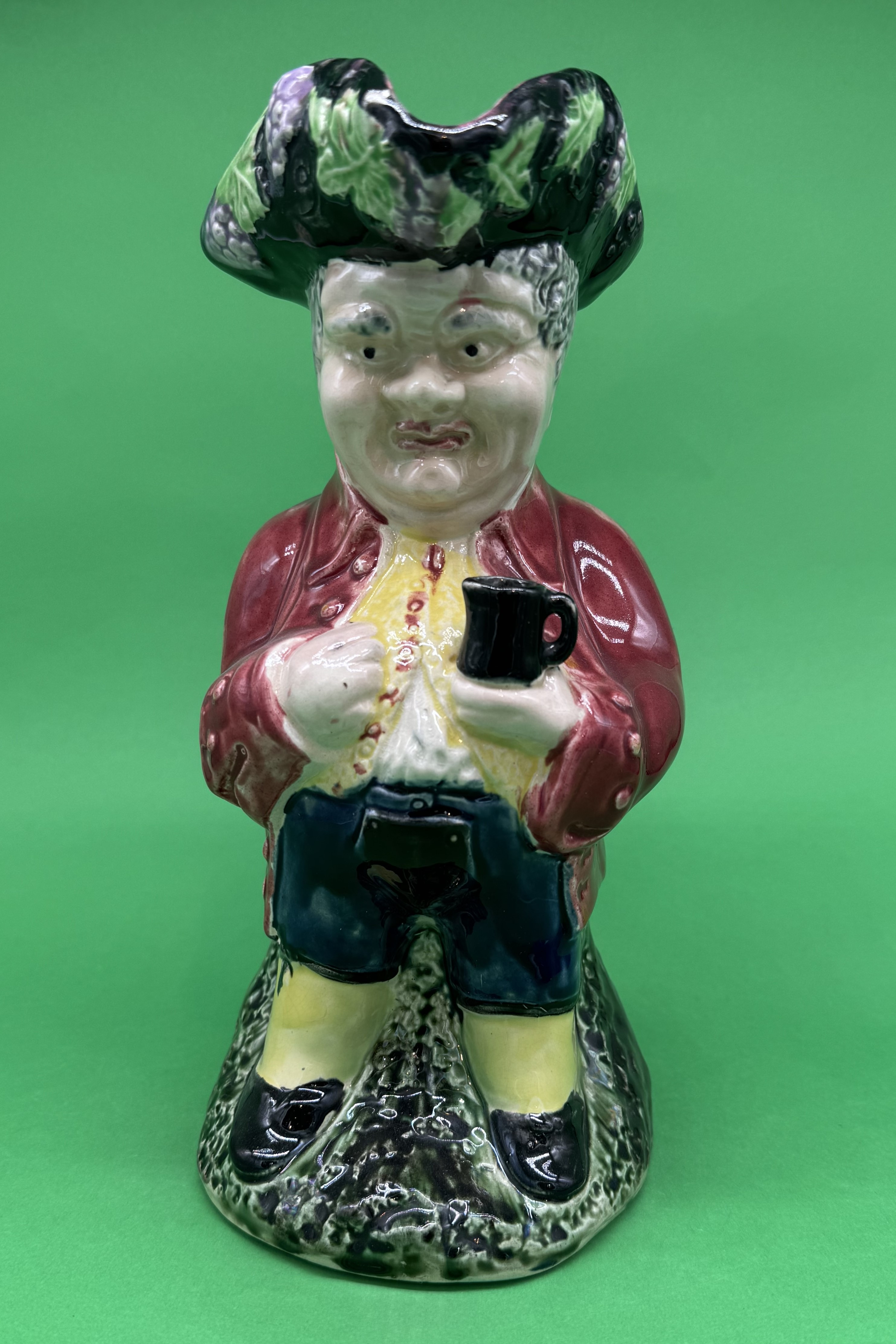 Standing Toby jug extra large red - Shorter & Son circa 1940