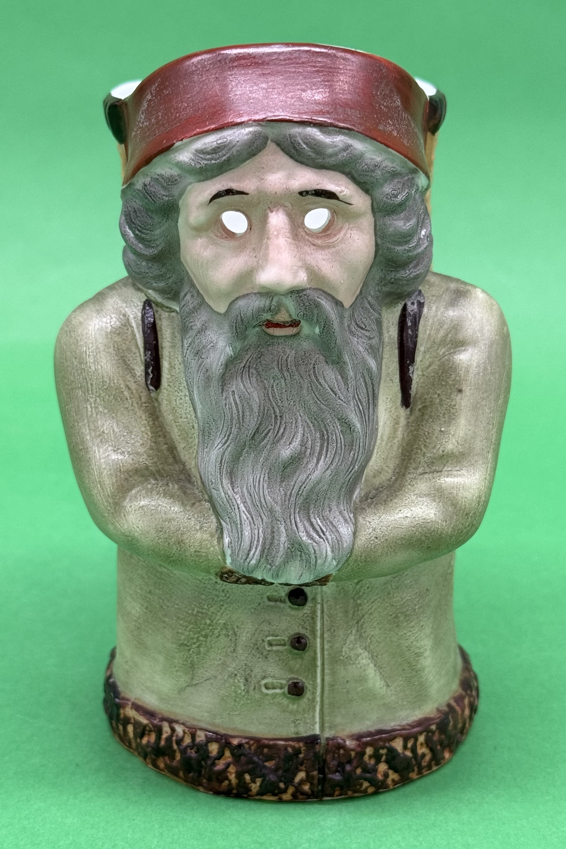Old Man with Basket toby jug - Schafer & Vater circa 1925