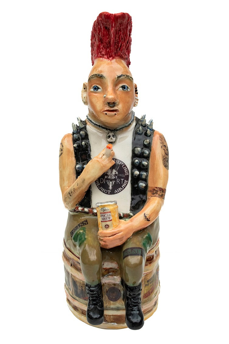 Punk toby jug version 1 - Maria Alvarez Echenique 2019