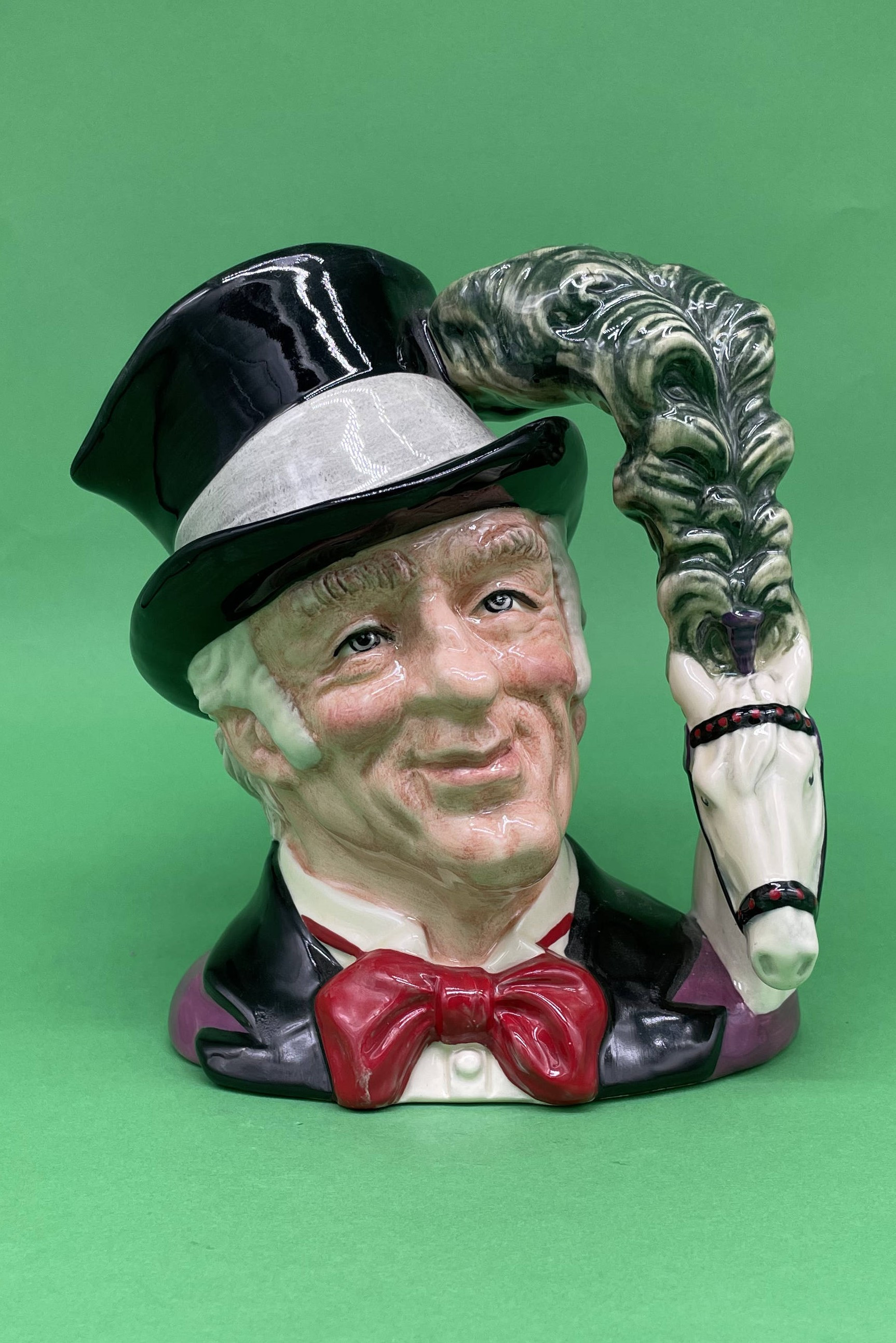 The Ring Master character jug purple jacket colorway - Royal Doulton 1990