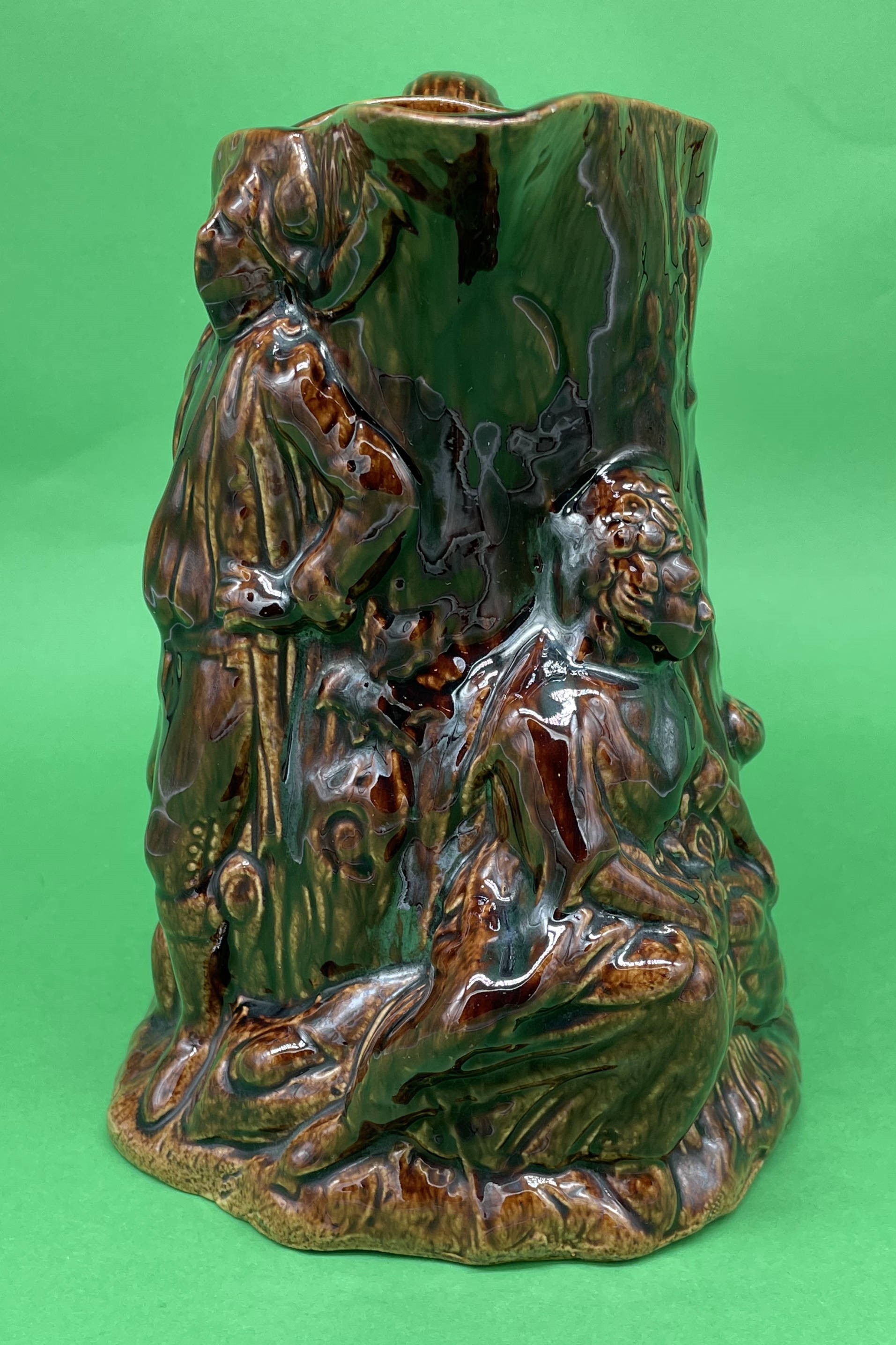 Fair Hebe figural pitcher Rockingham - England circa 1980