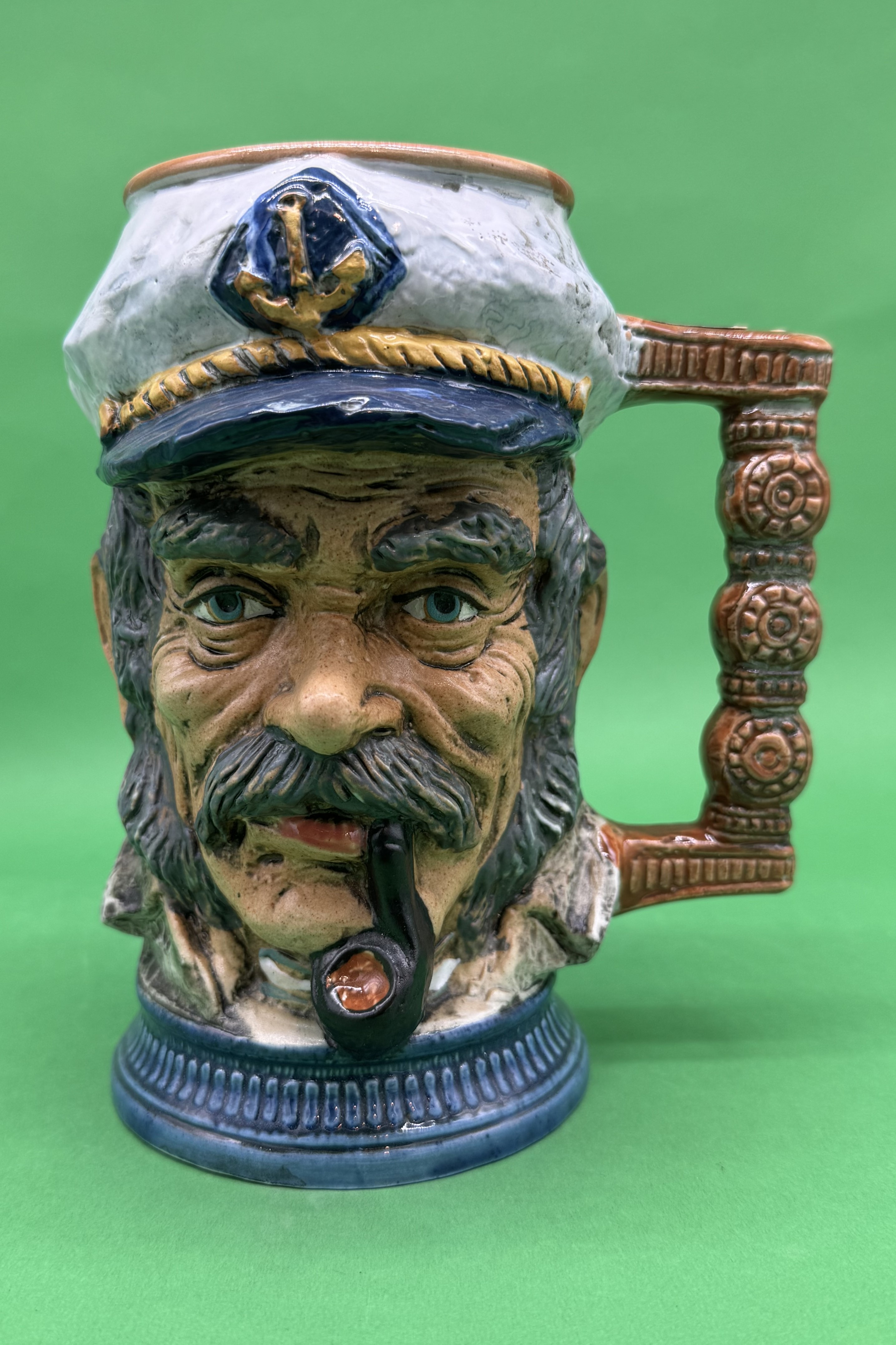 Sea Captain character jug large - Capodimonte circa 1975
