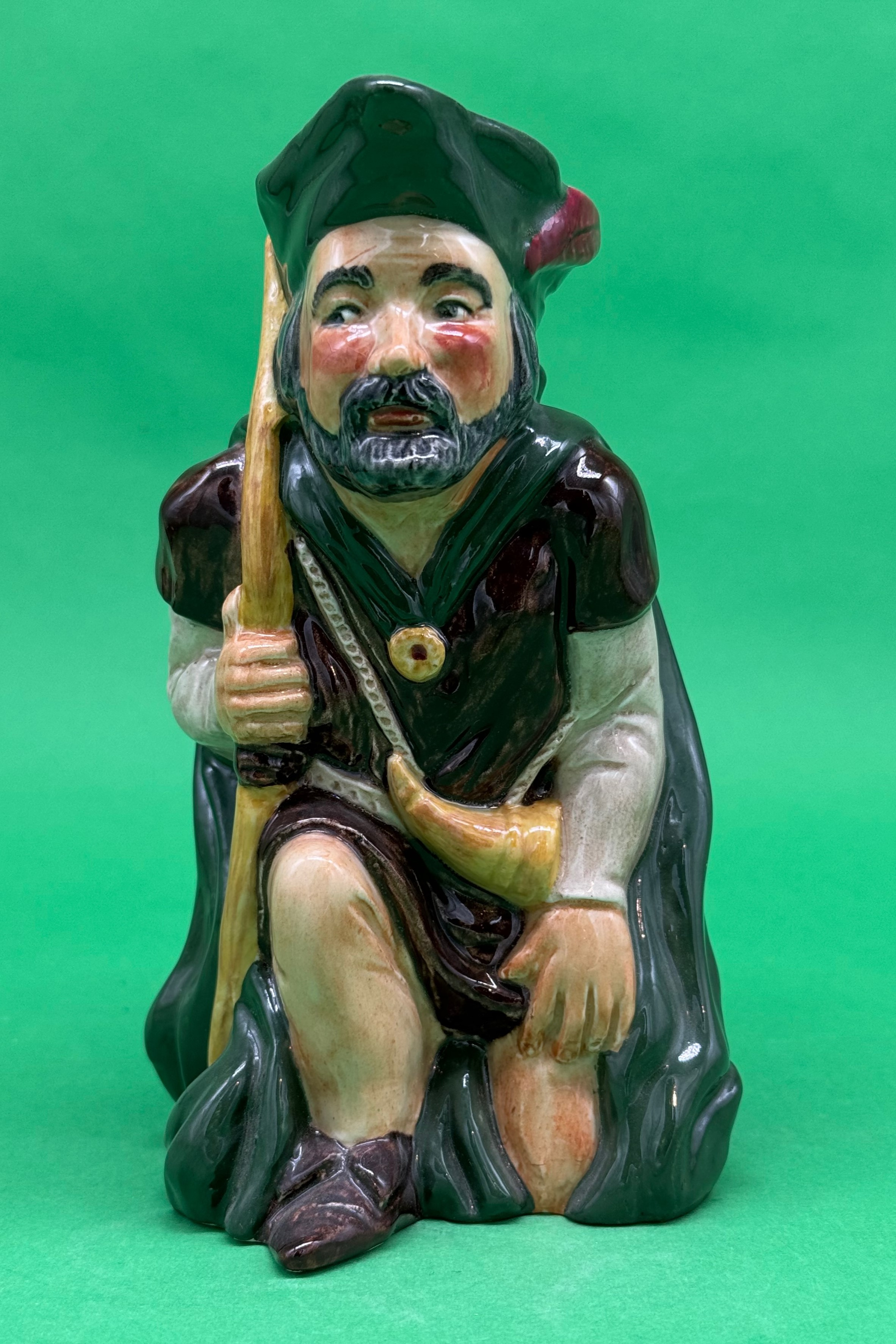Robin Hood toby jug - Roy Kirkham circa 1981