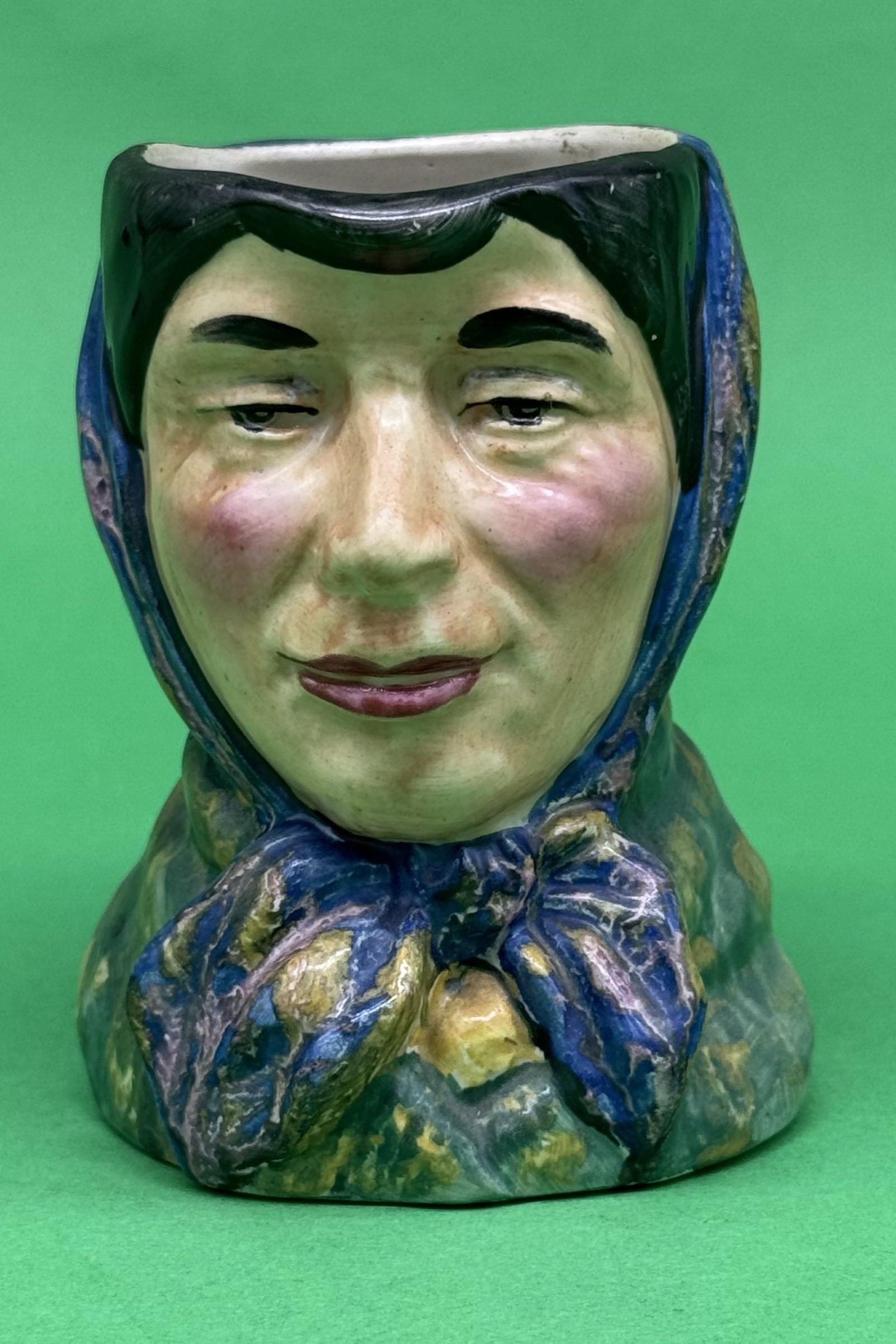 Sairey Gamp character jug - Weetman Giftware circa 1960
