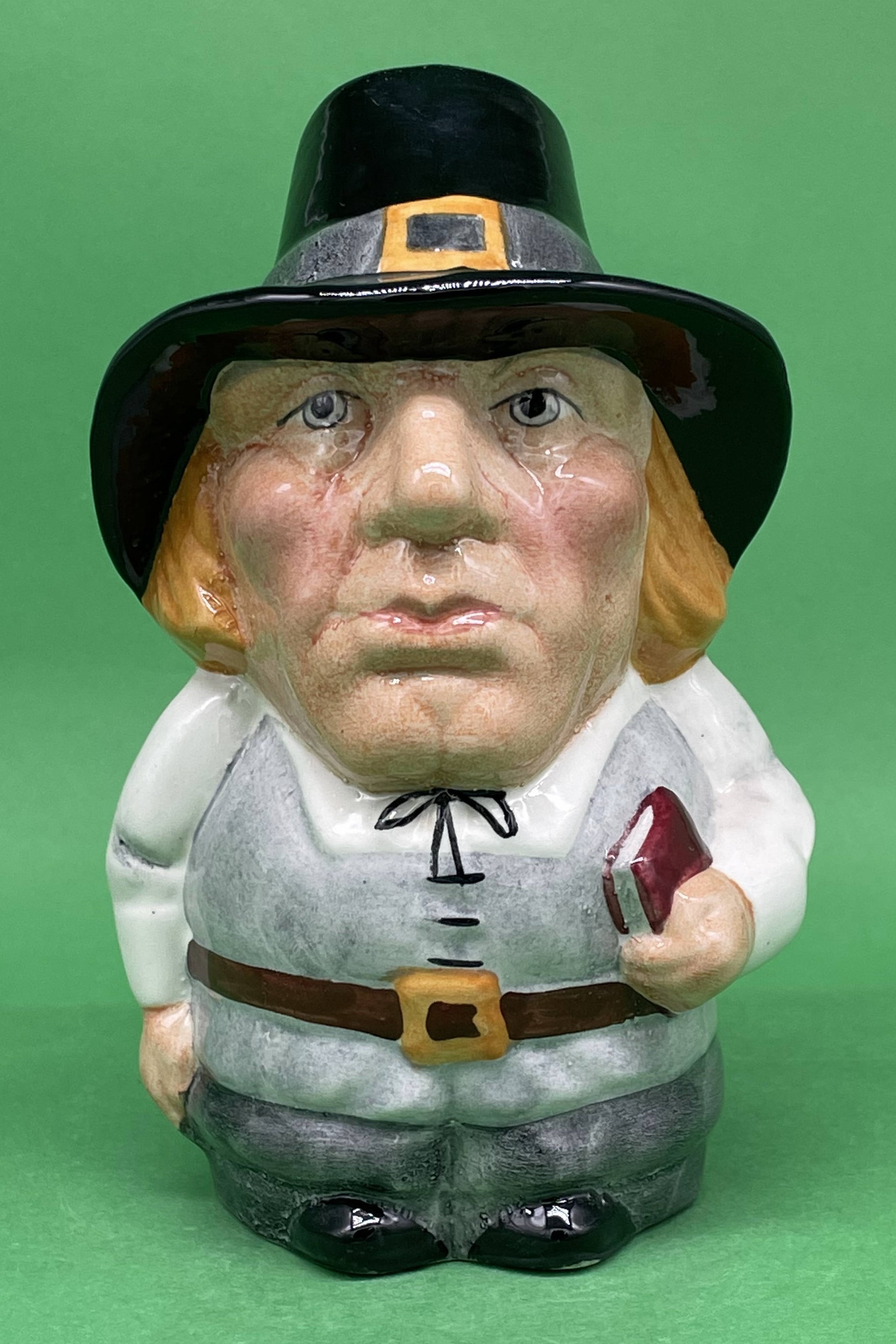 Puritan toby jug - Bairstow Manor Pottery circa 1982