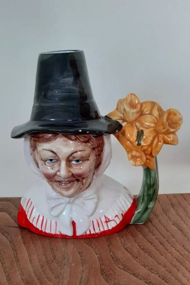 Welsh Lady character jug - Germany circa 1950