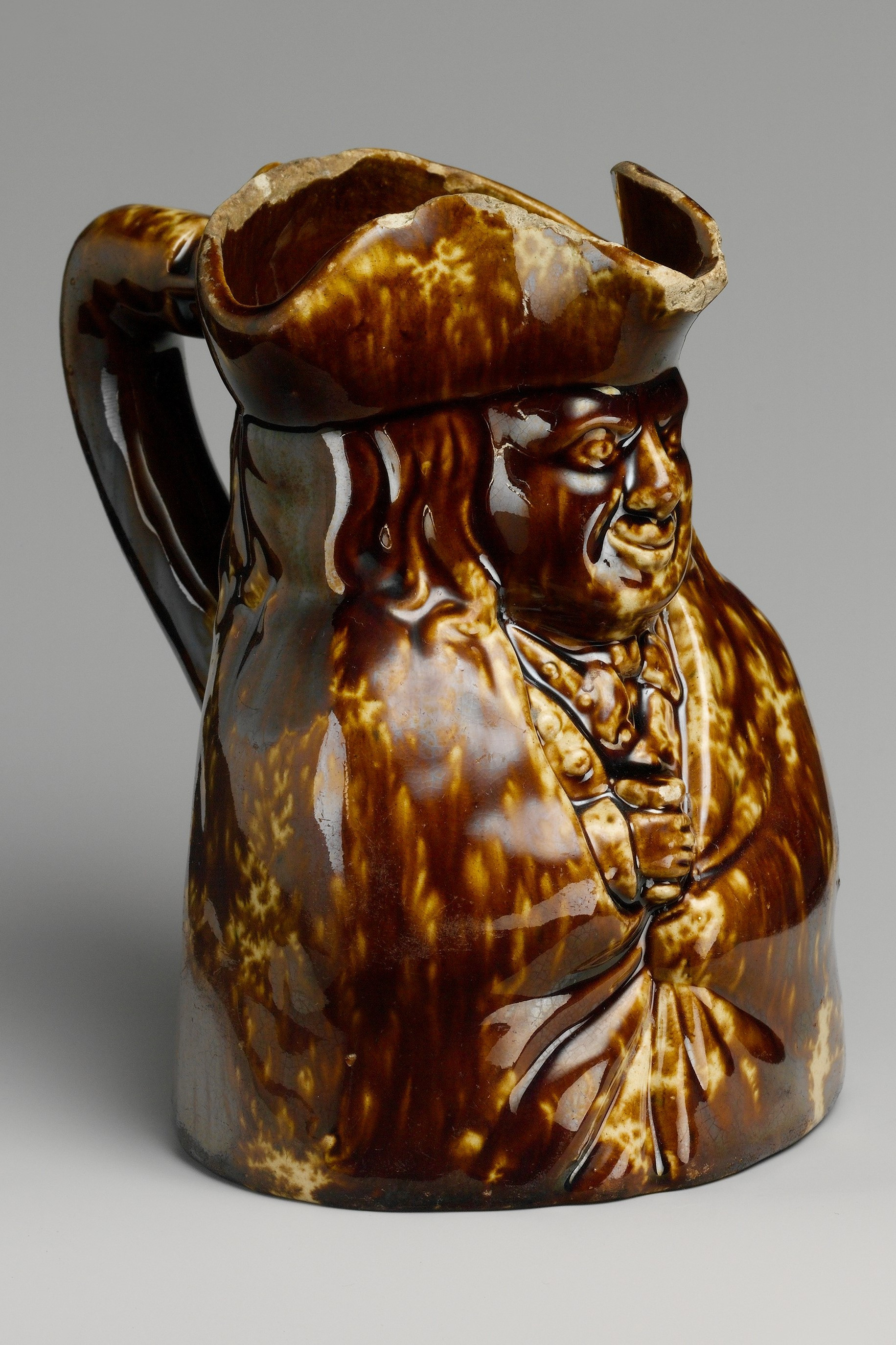 Night Watchman toby jug - Lyman, Fenton & Co circa 1850