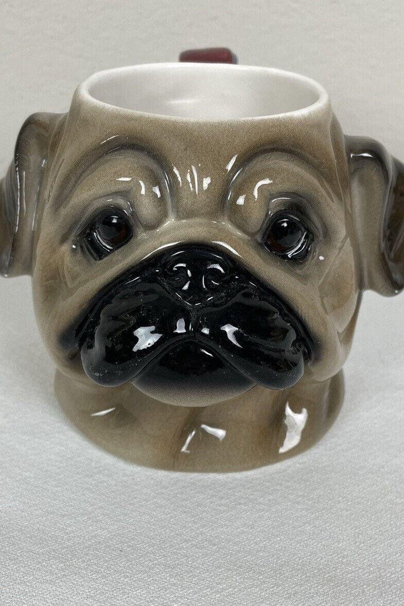 Pug character jug - Big Sky Carvers circa 2002