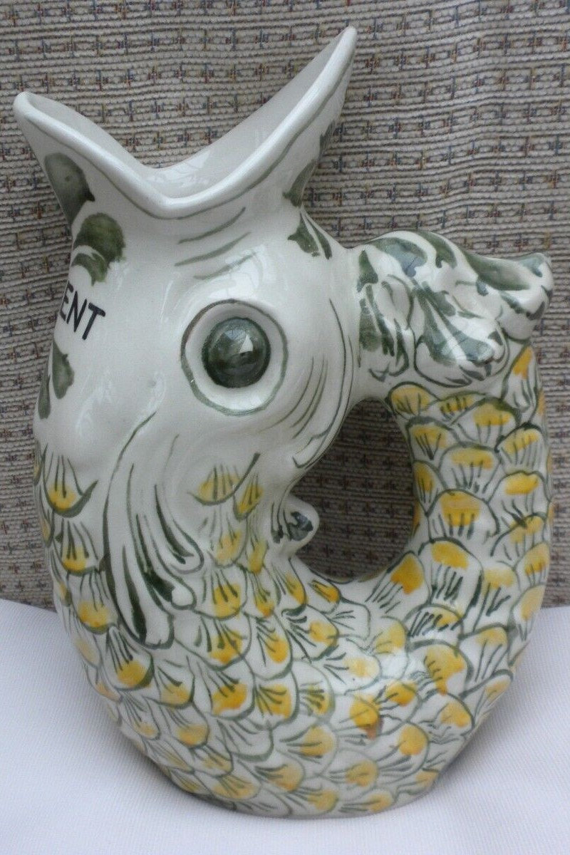 Gurgling Fish toby jug - Malta circa 1960