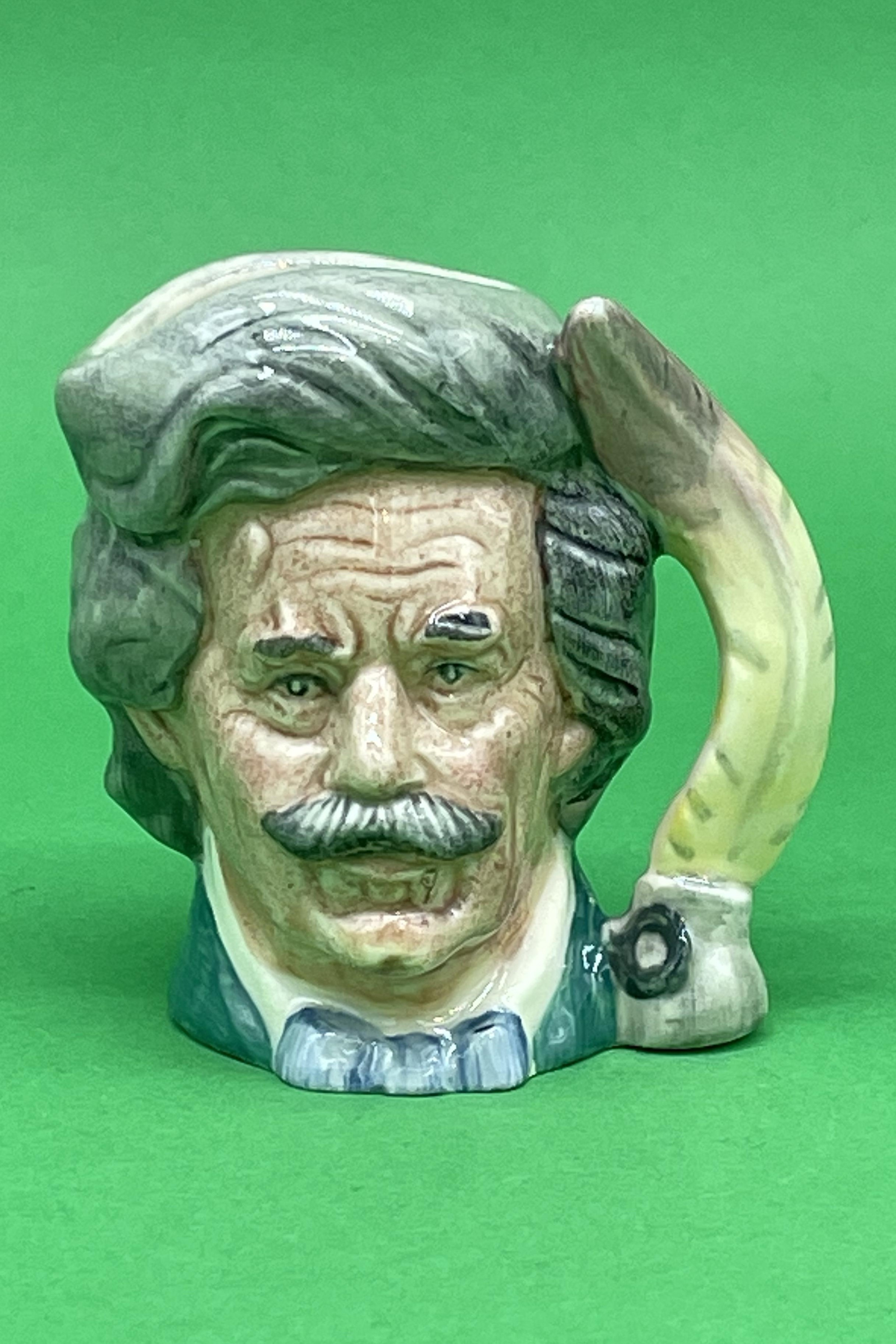 Mark Twain character jug miniature - Royal Doulton 1983