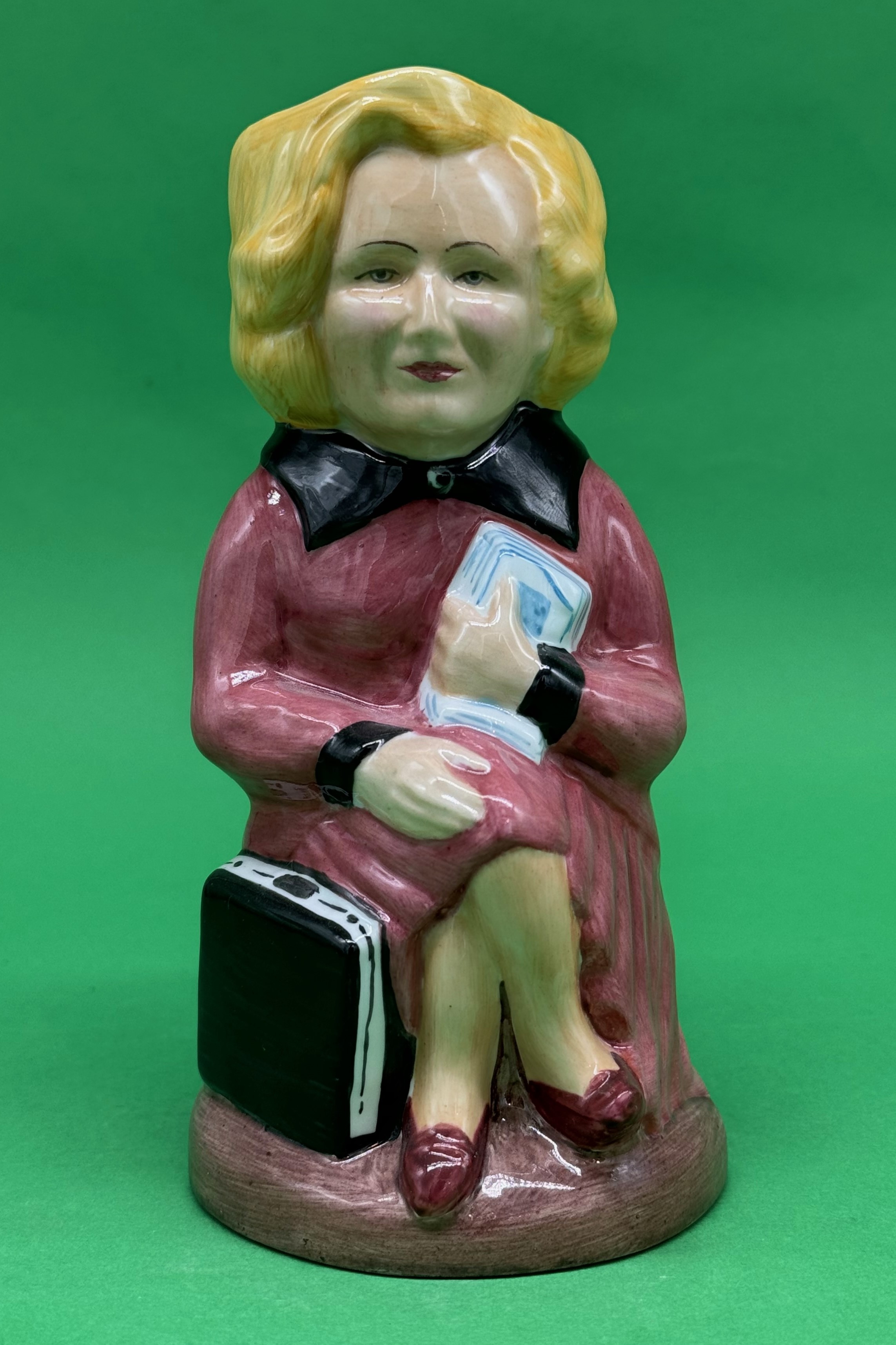 Margaret Thatcher toby jug prototype - Roy Kirkham 1979