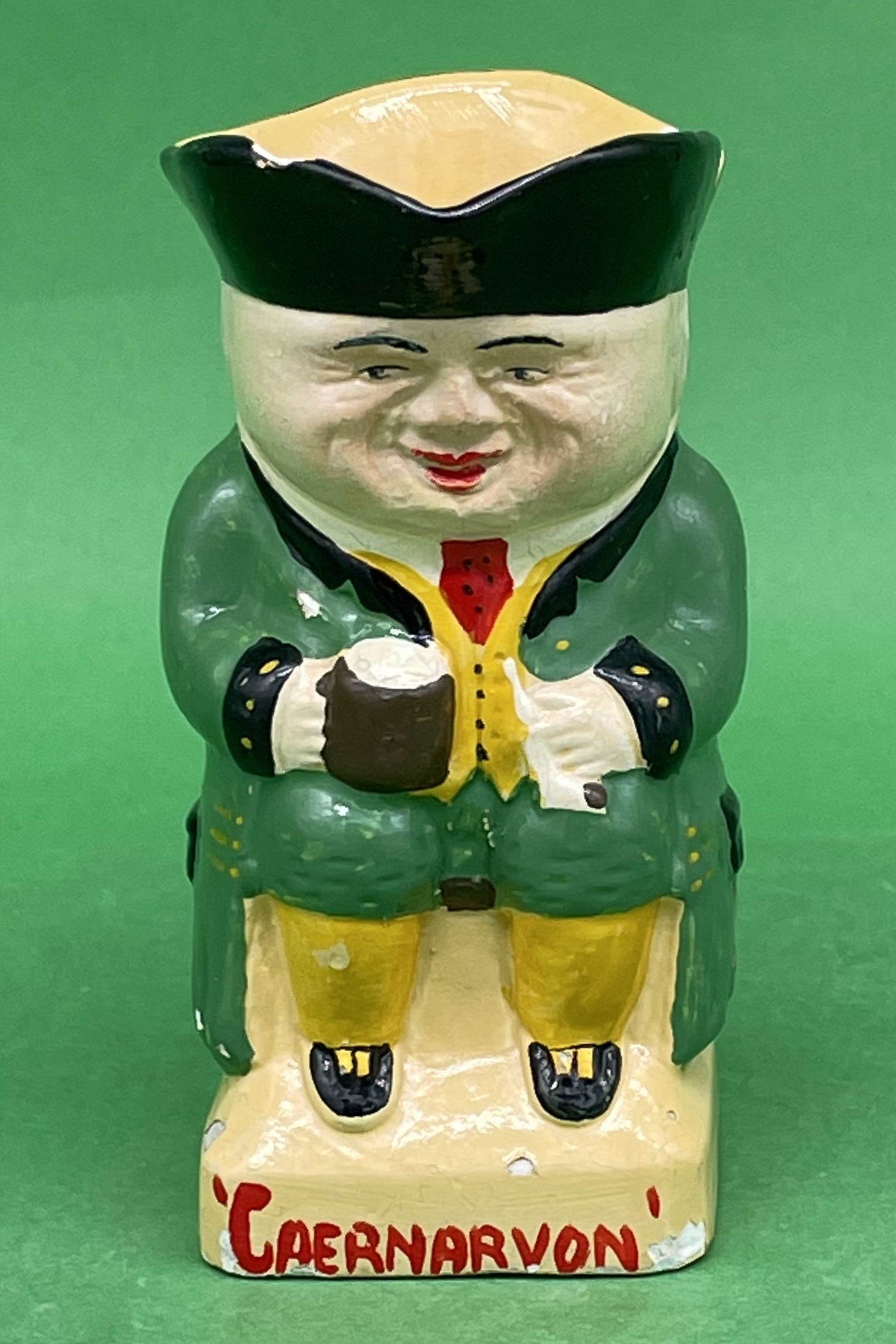 Ordinary Toby jug green jacket version 2 - England circa 1975