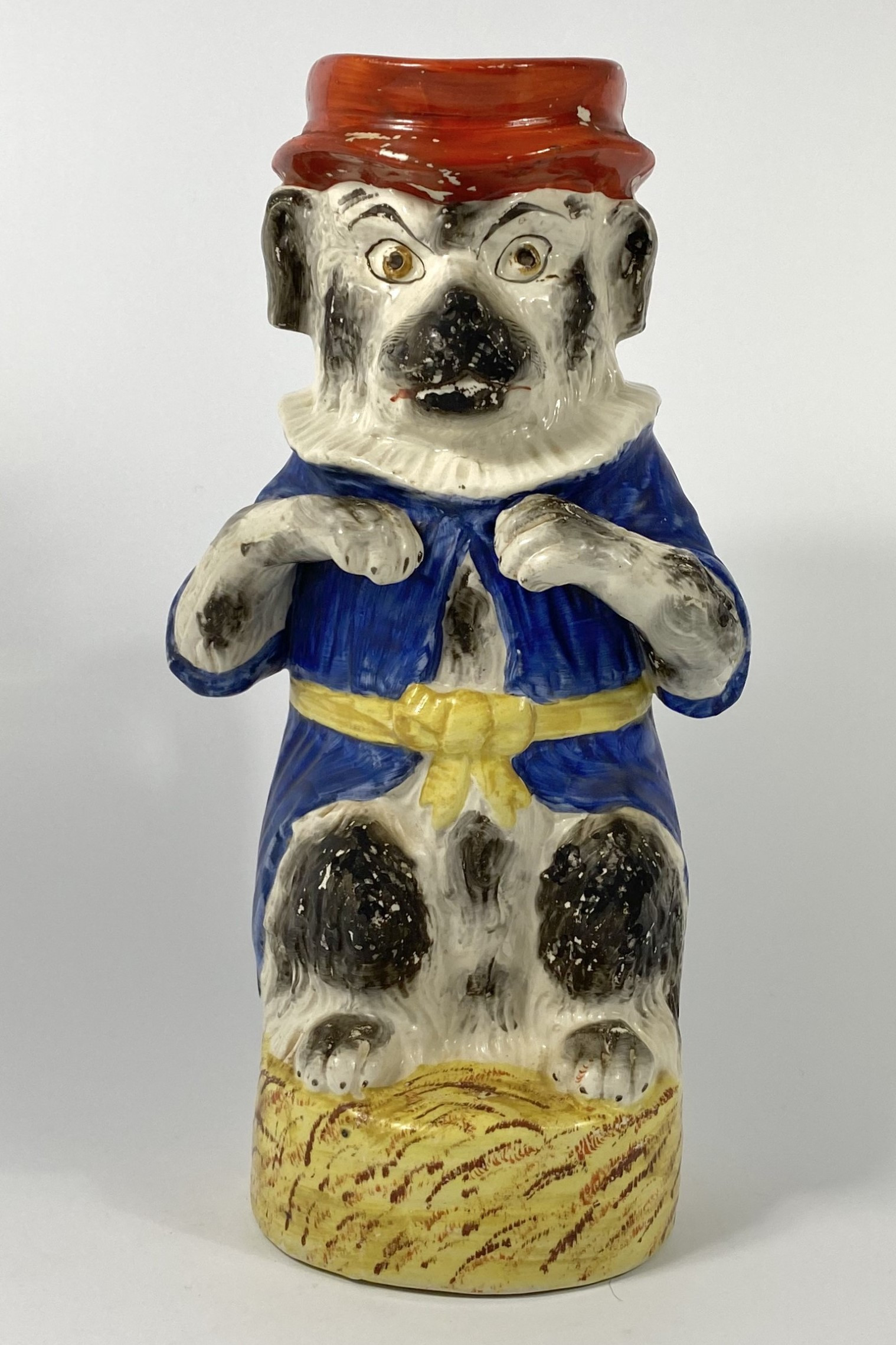 Toby the Dog toby jug - Staffordshire circa 1860